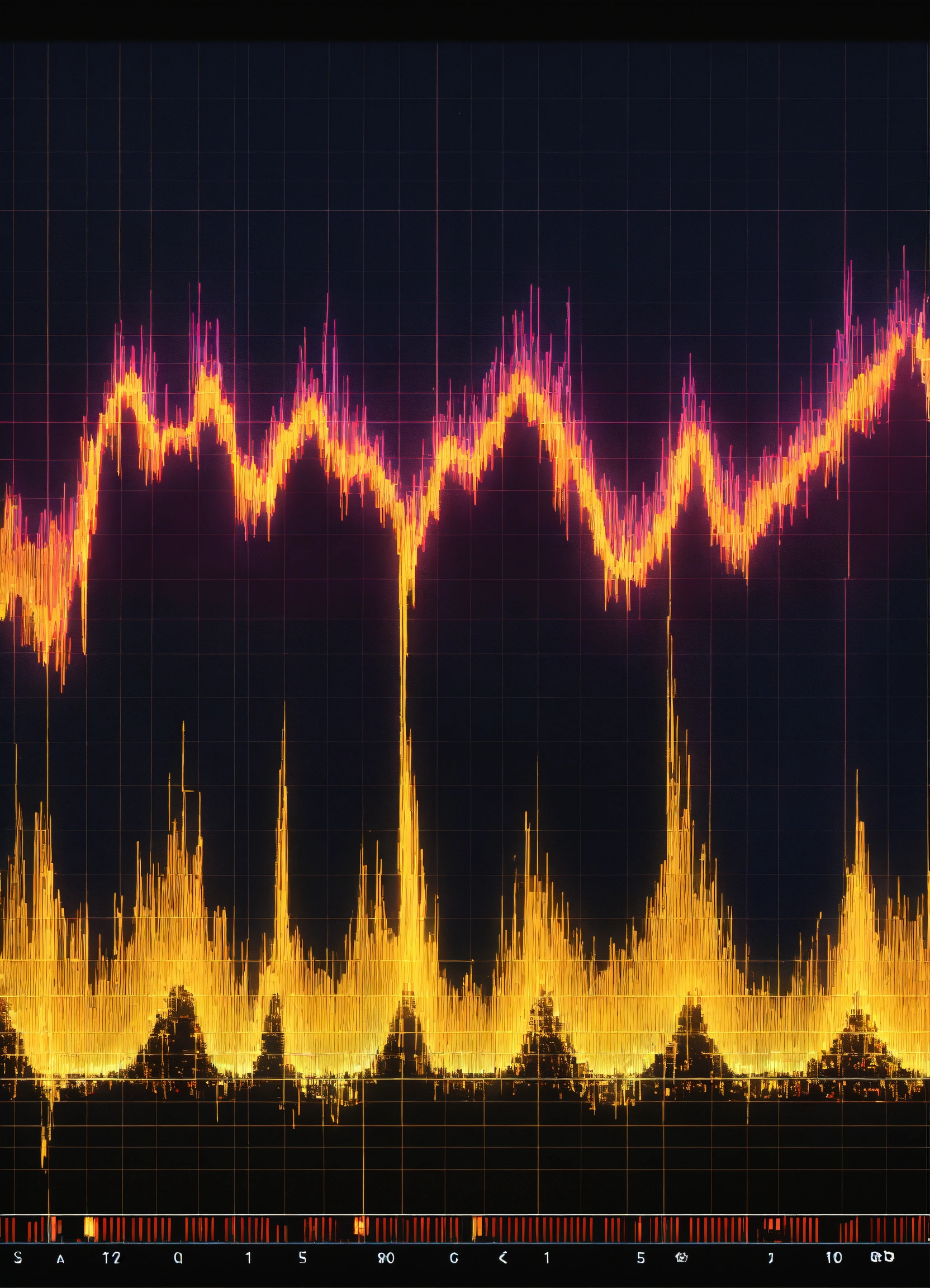 Lexica - Ace waveform on a big screen pixar, 8k, smiley face waveform,