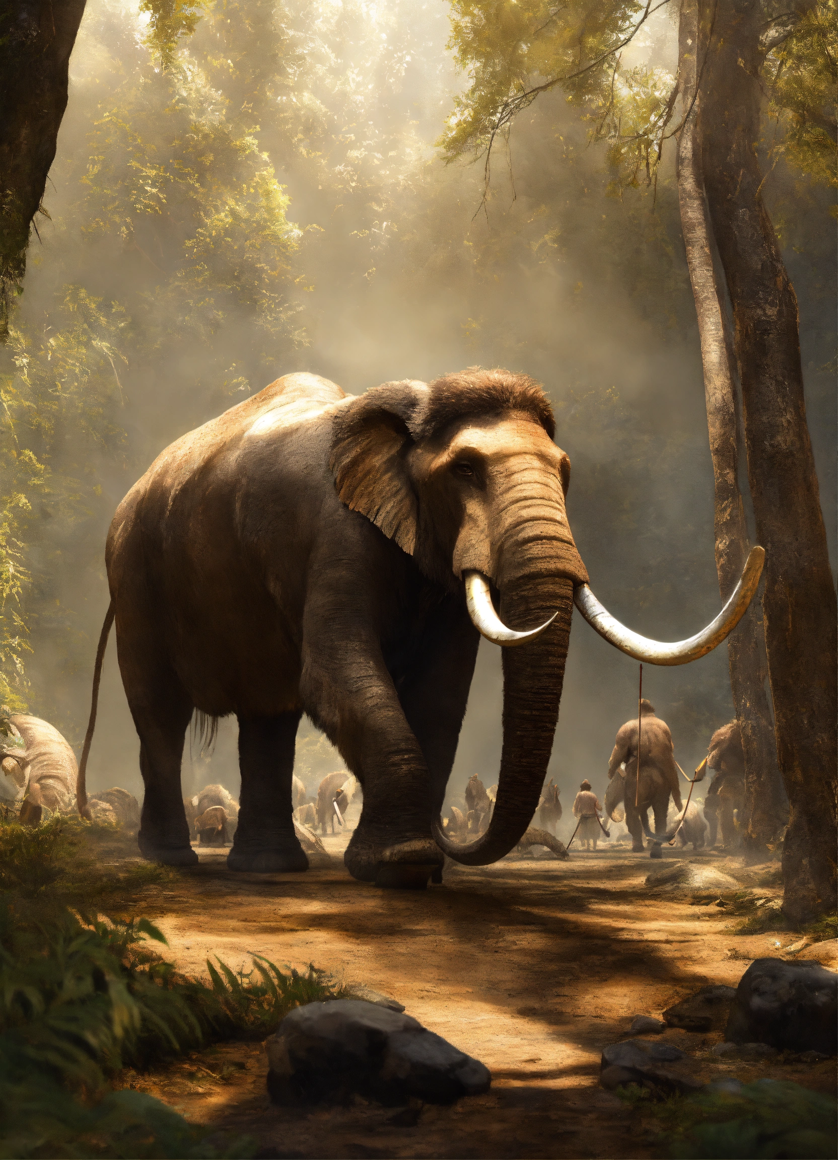 Lexica - Generate a hyper-realistic 4K resolution AI image of primitive ...