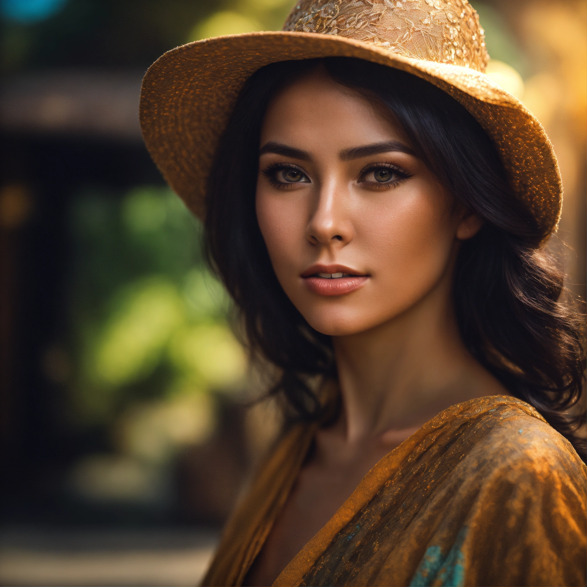 Lexica - Create an image of a woman with striking realism and hot pose ...