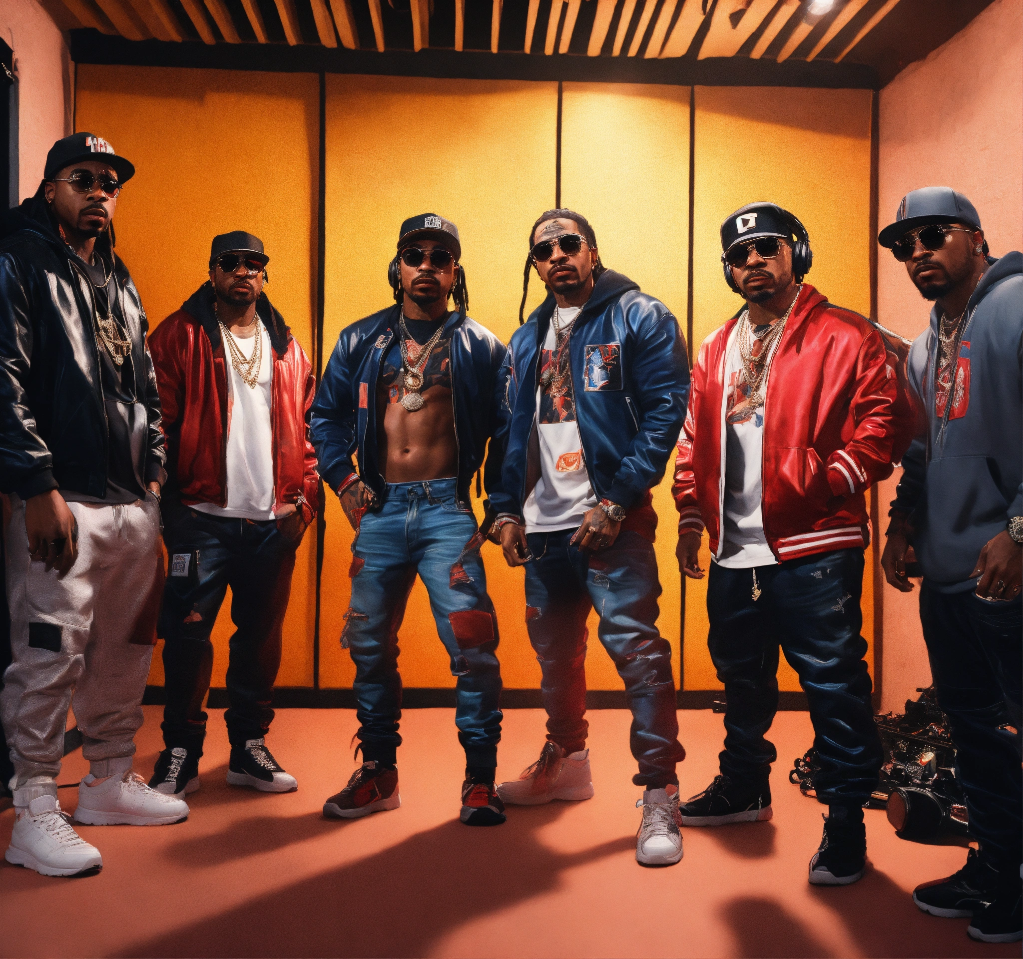 Lexica - Medium side angle shot Pop art, hyperrealist full body ...