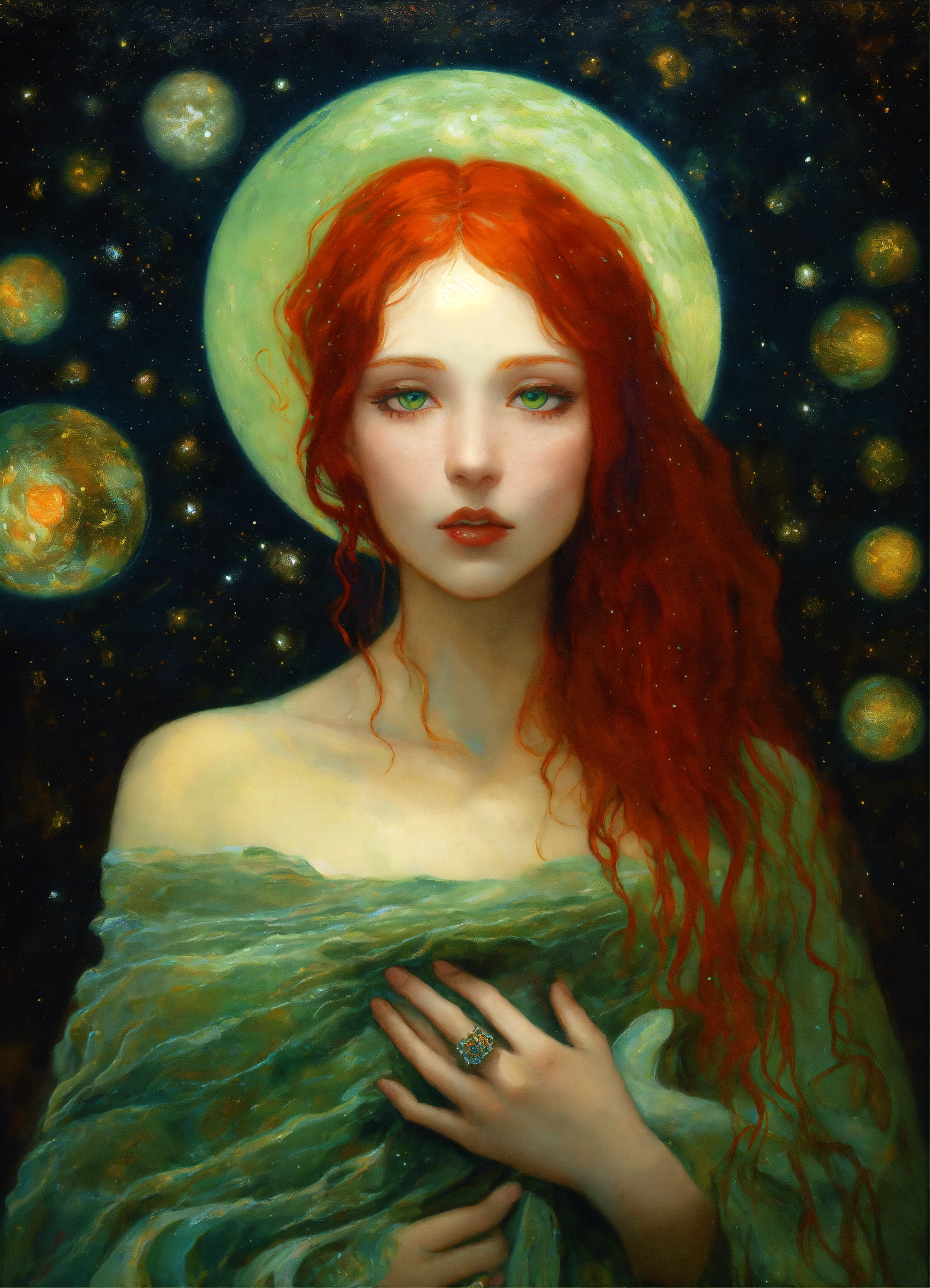 Lexica - Romantic dark fantasy novel illustration of a Gothic ghost ...