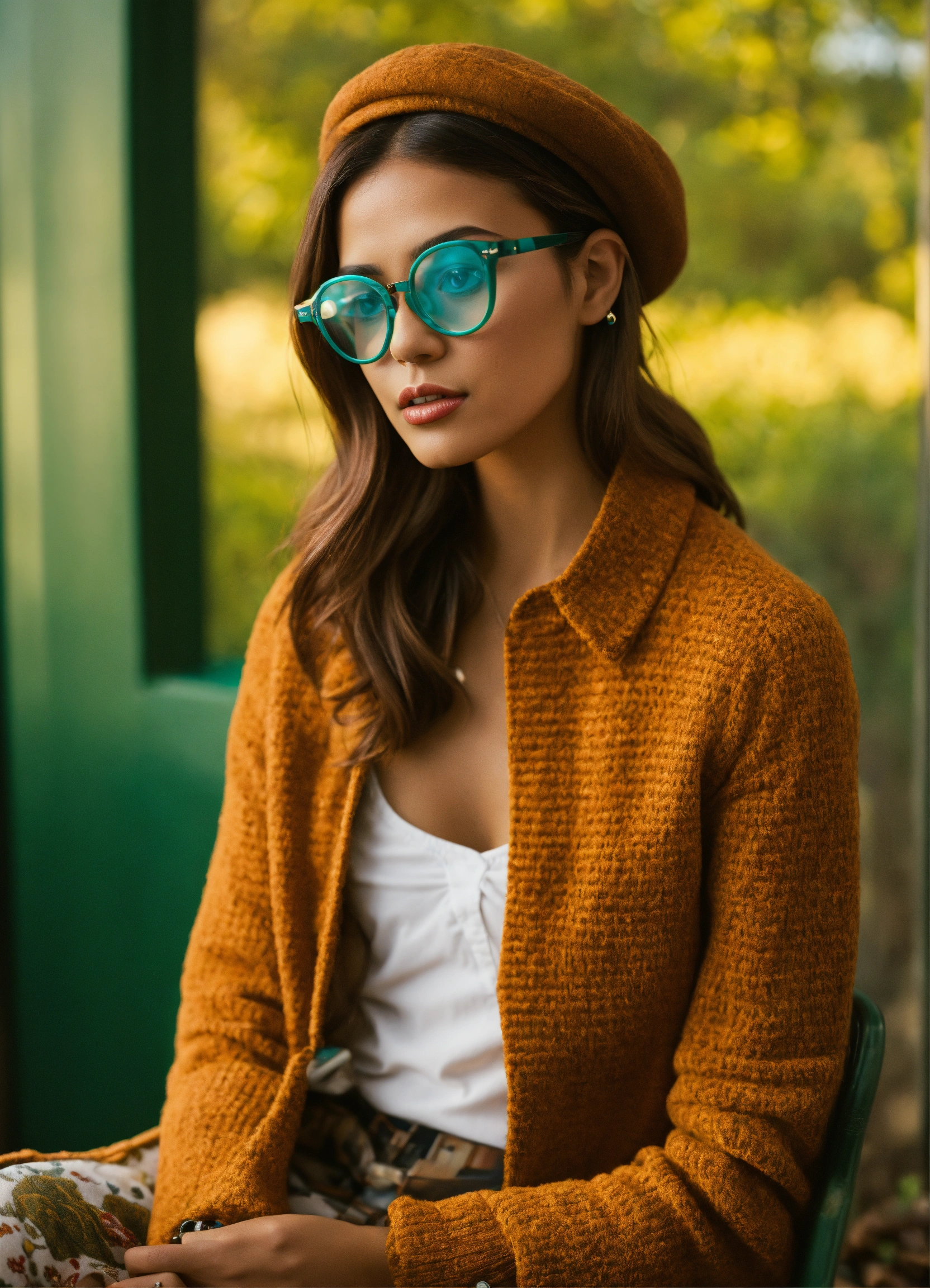 Lexica - S alphabet ware eyeglasses