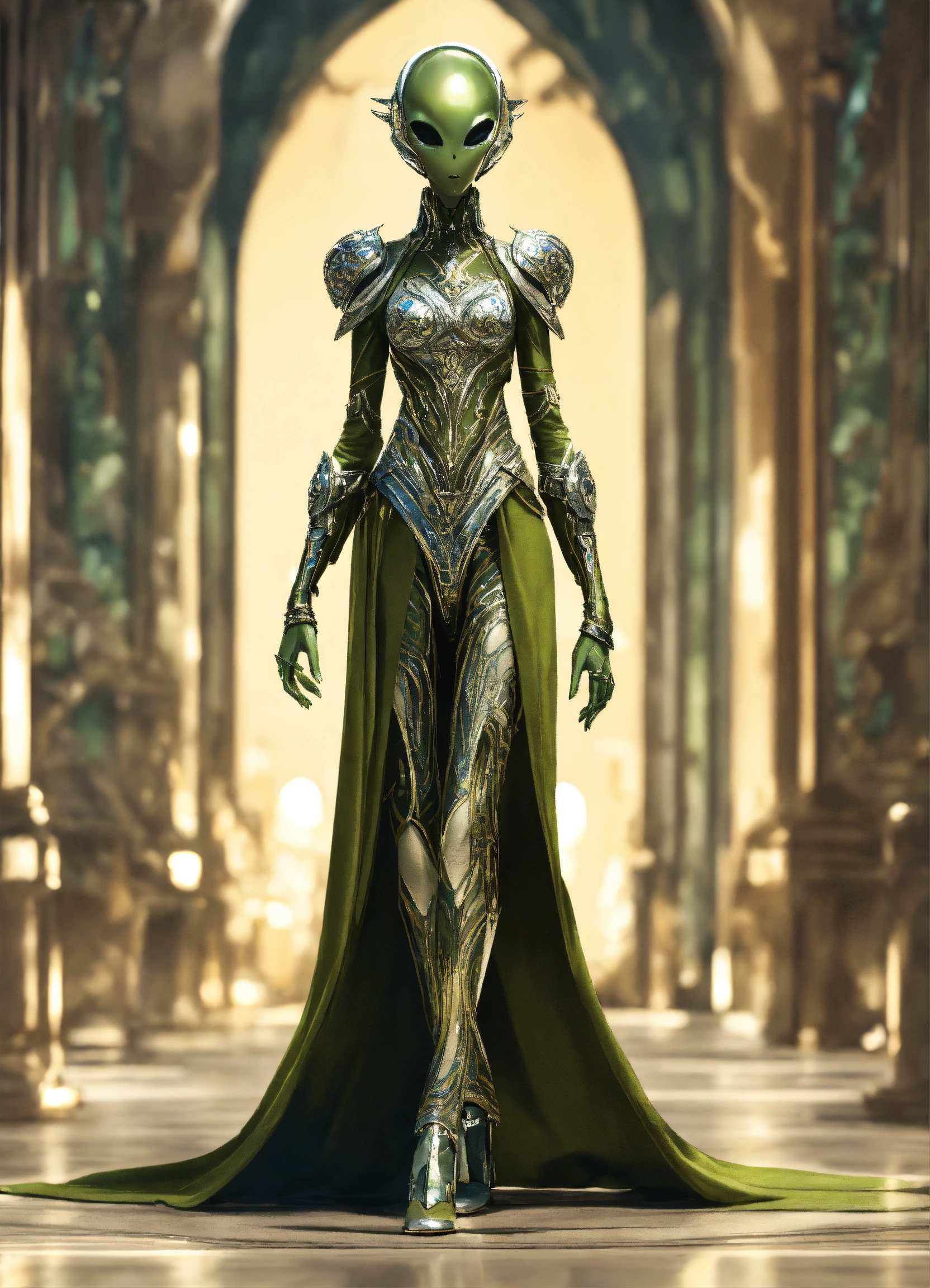 Lexica - A Alien, Alienrace woman , Alien_hippie hippiestyle clothings ...