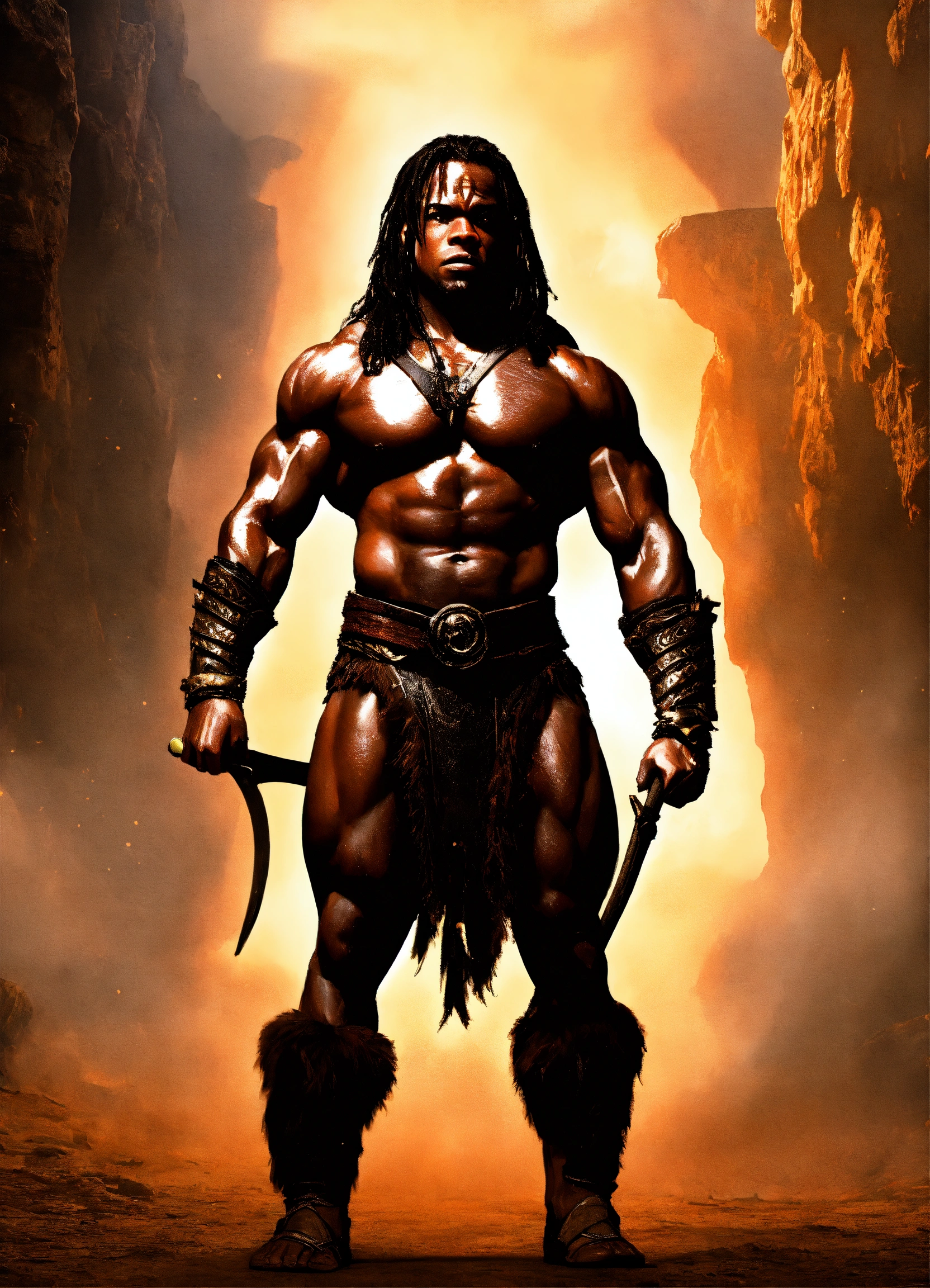 Lexica - Kai Greene as Conan the Barbarian high definition cinema 8k ...