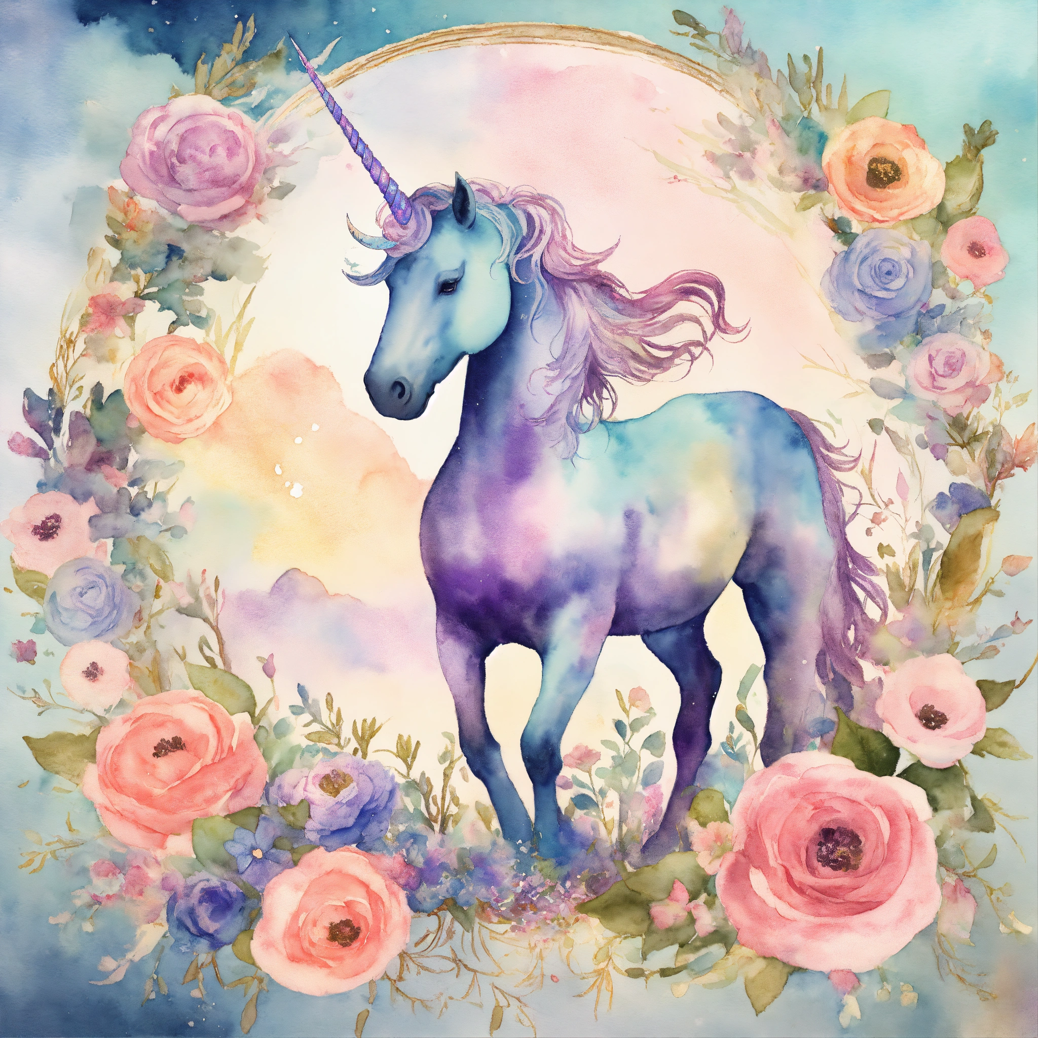 Lexica - Shabby chic dreamy pastel junk journals magical unicorn ...