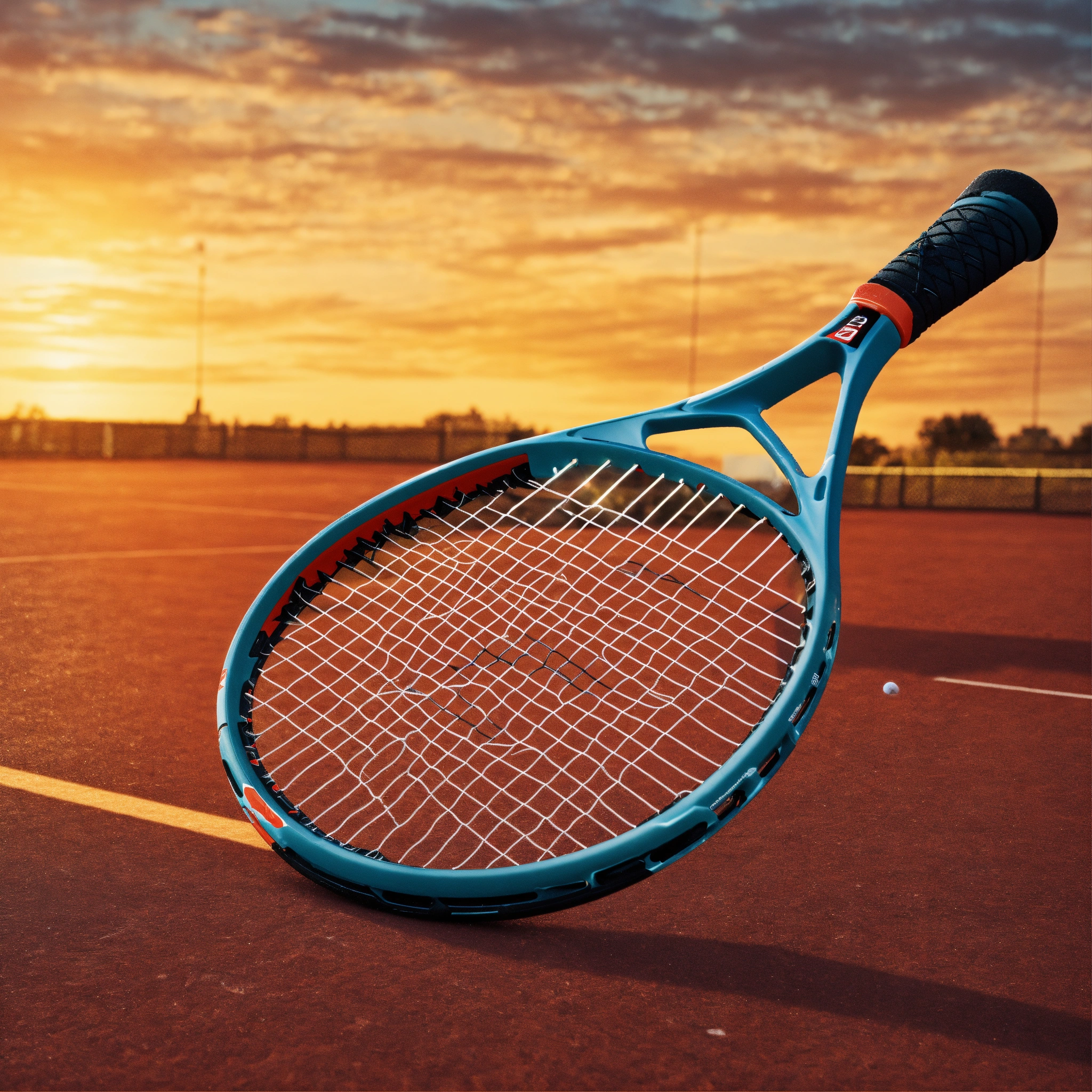 Lexica - Broken futuristic tennis racket