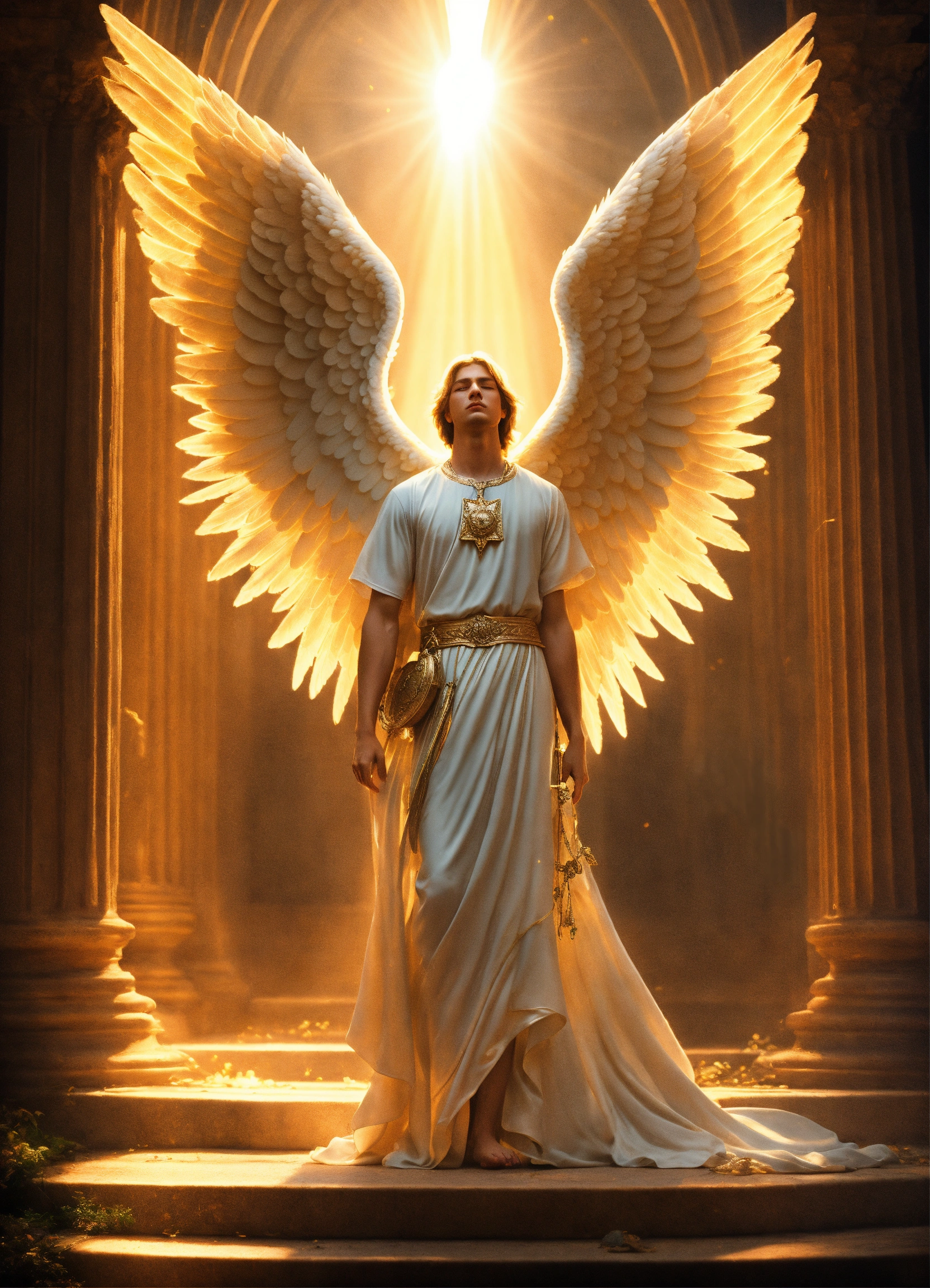 Lexica - Guardian Angel Michael in a mystical world perfect clarity ...