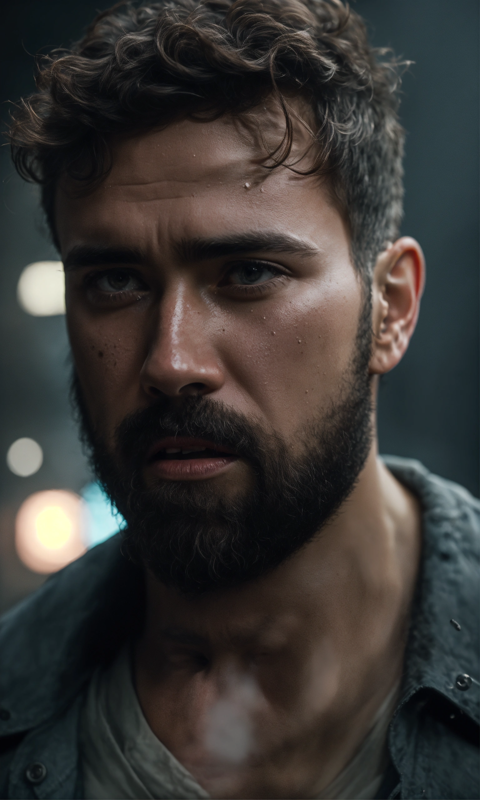 Lexica - Cinematic photo devastated man, realistic details, ultra 8k