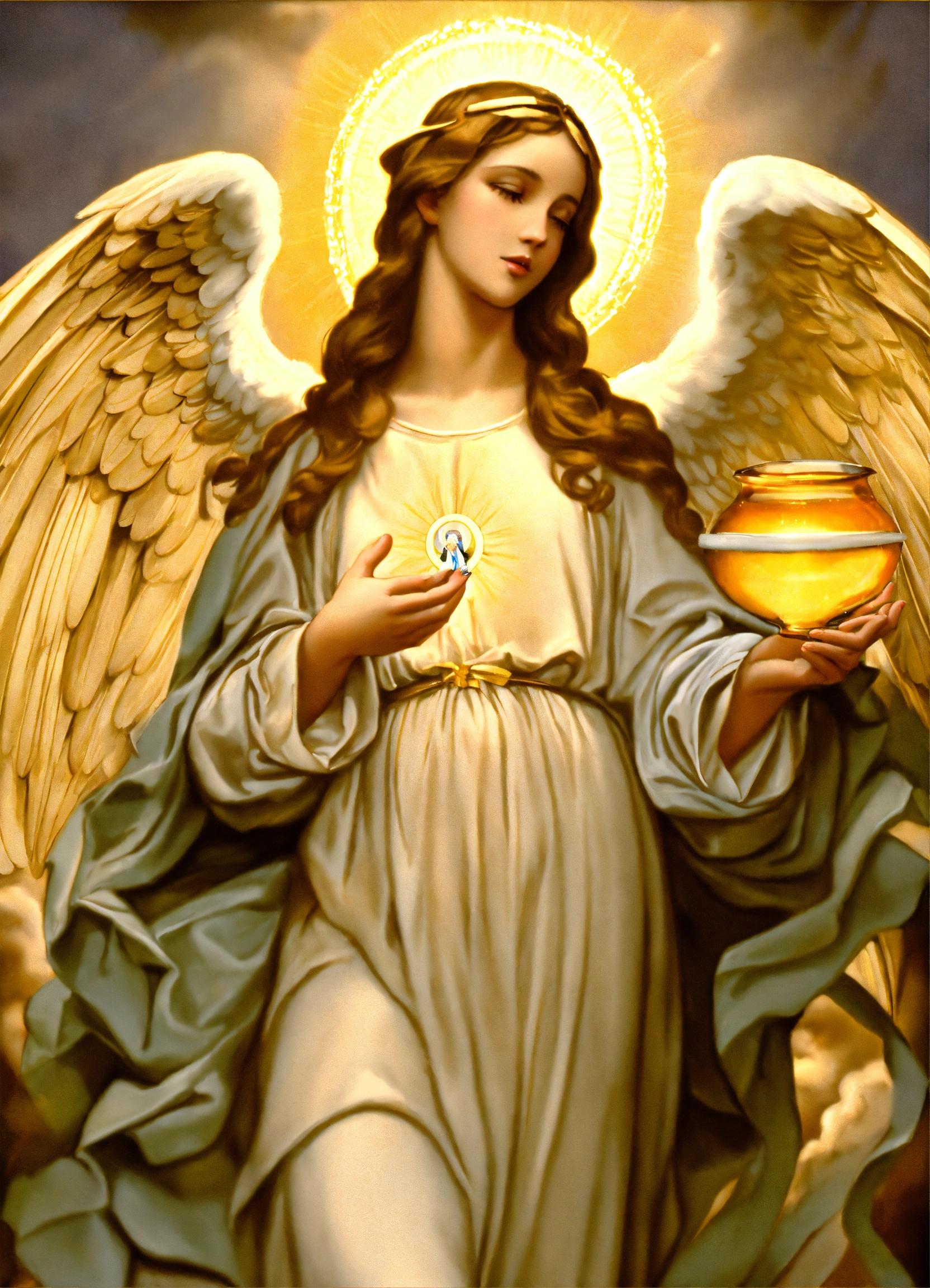 Lexica - Angel gabriel virgin mary