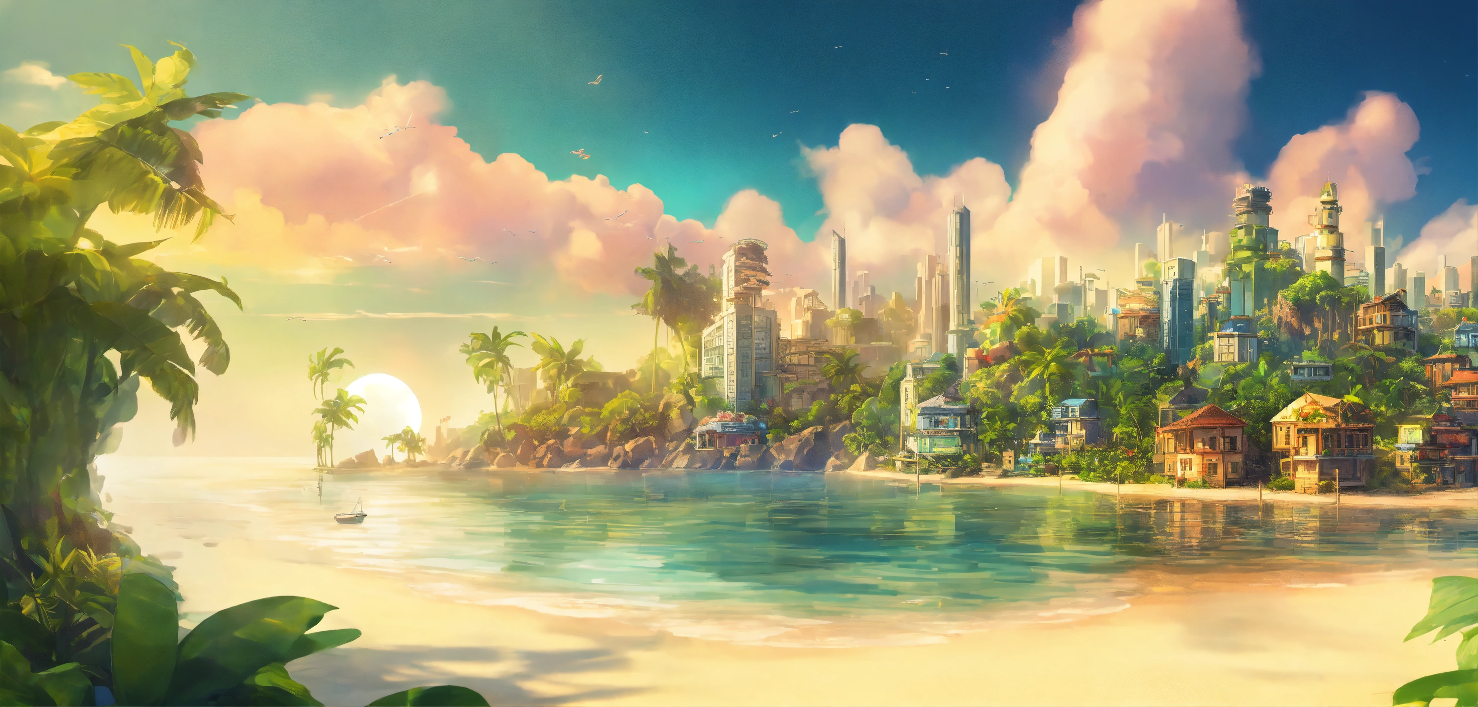 Lexica - Many small tropical islands separated by the ocean, island ...