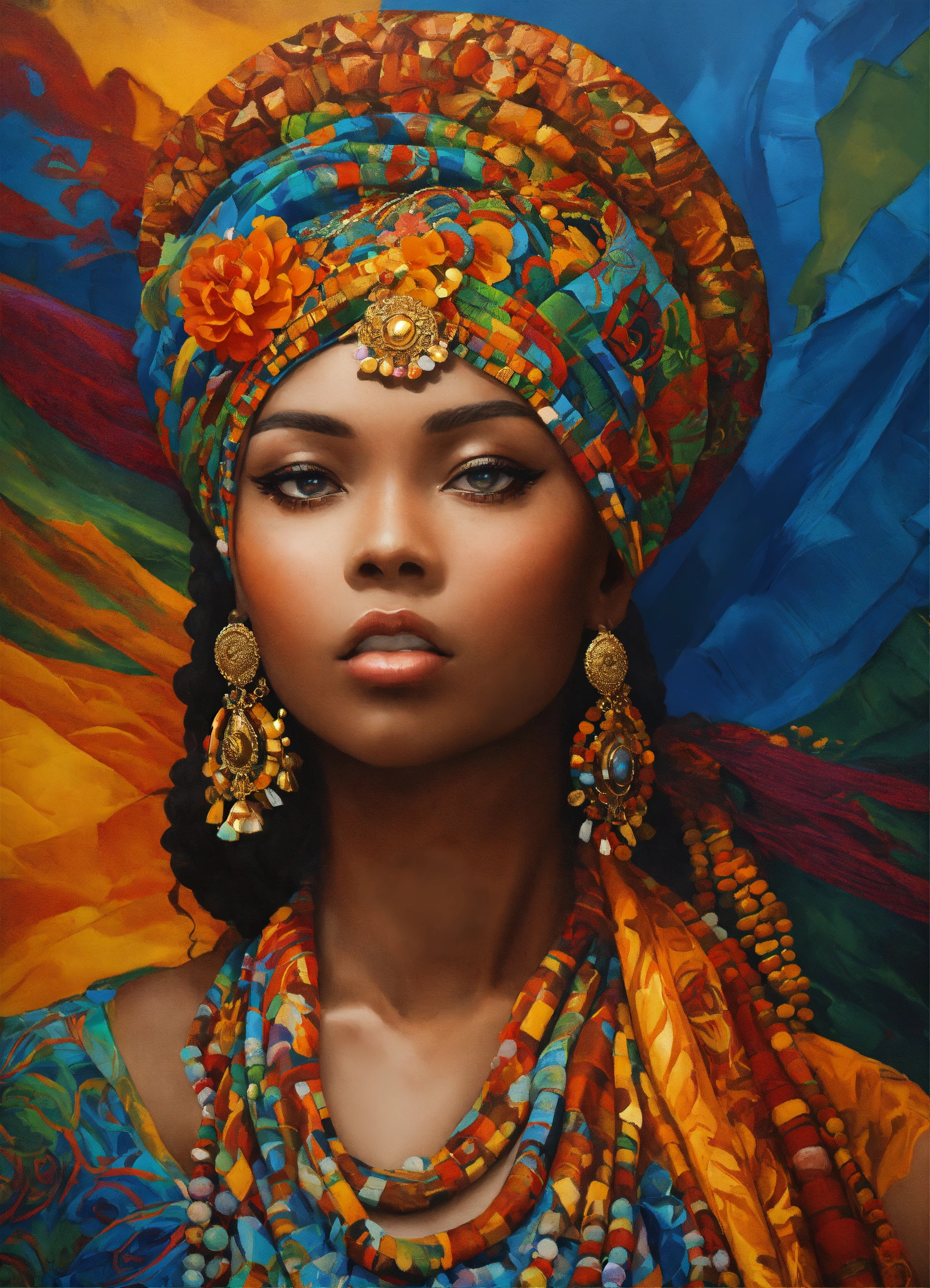 Lexica - In this stunning 3D wall art piece, the focus is on groups of ...