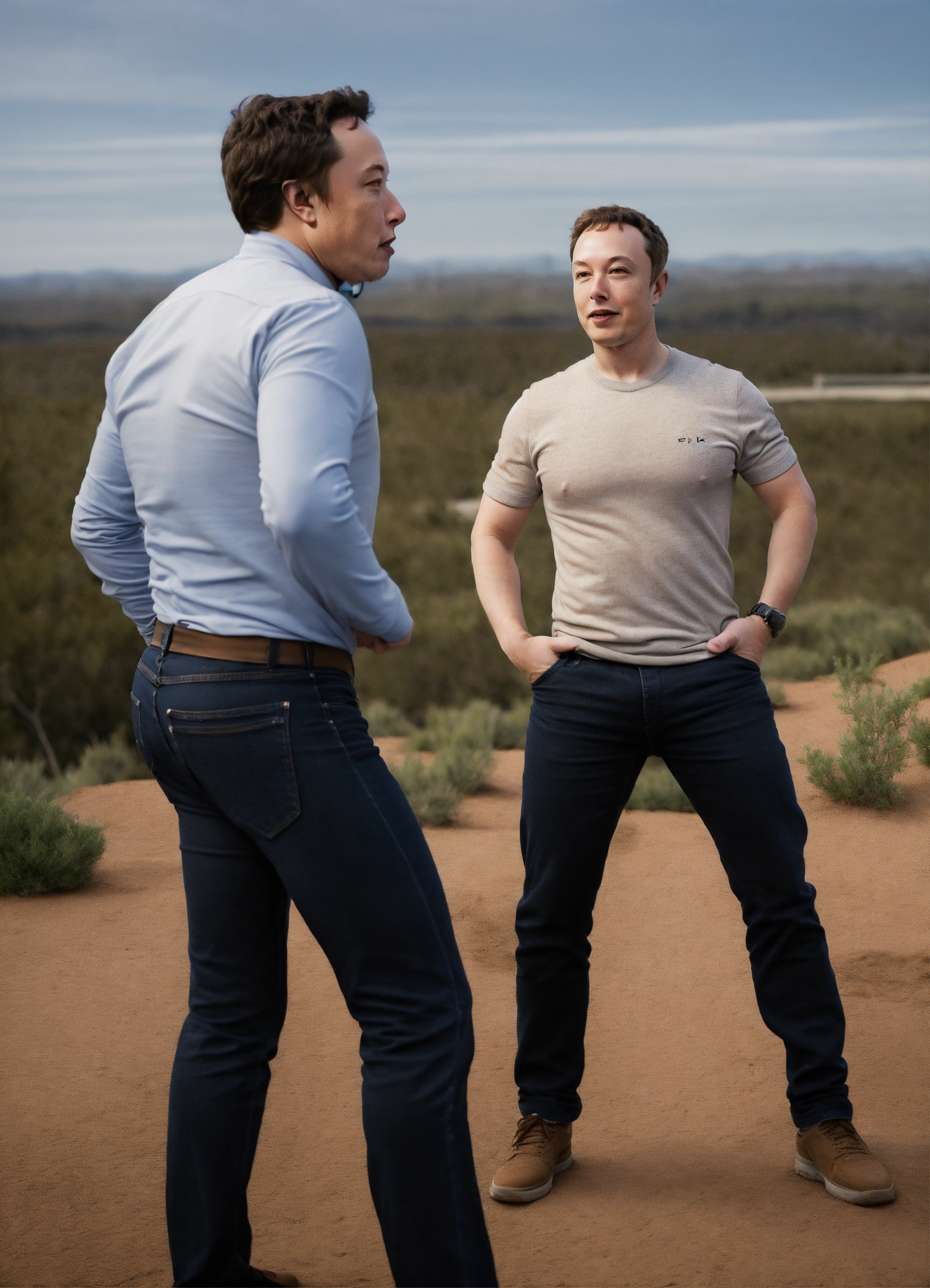 Lexica - Elon musk fighting marc zuckerberg