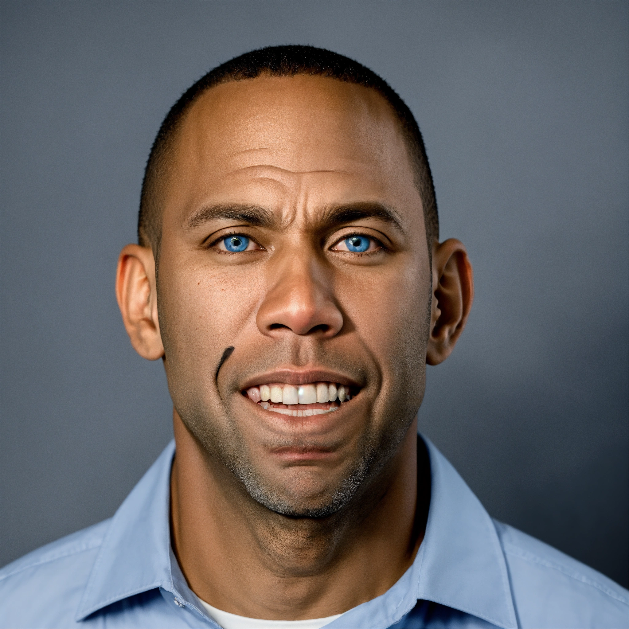 Lexica - HAKEEM JEFFRIES SILVERY-BLUE EYES, ANGRY, MAD YELLING, CROOKED ...