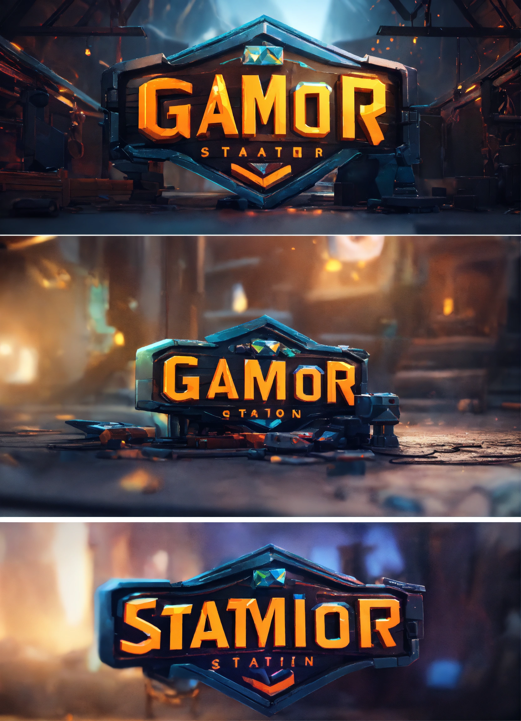 Lexica - Generate a unique and visually captivating logo for 'Gamor ...