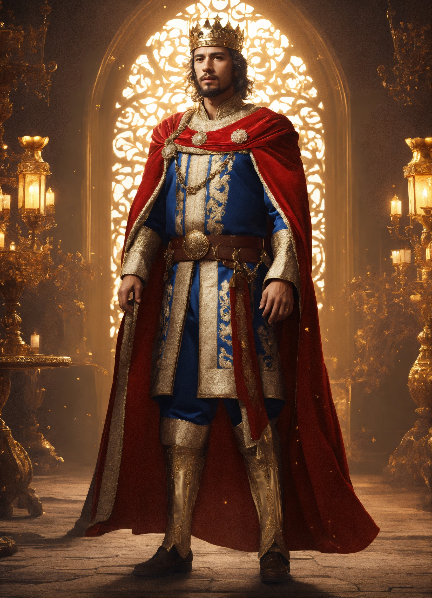 Lexica - King, old times,realistic,4k,detailed, kingdom, clear faces ...