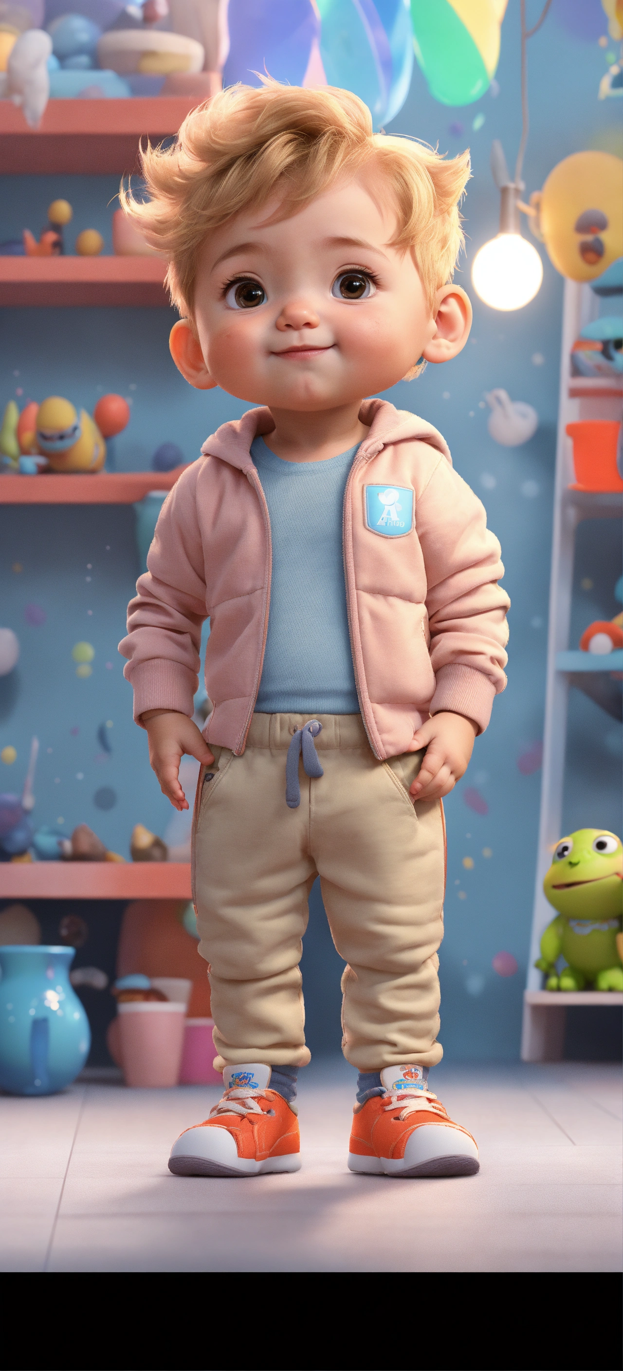 Lexica - A beautiful young a baby boy , full body image of a cute ...