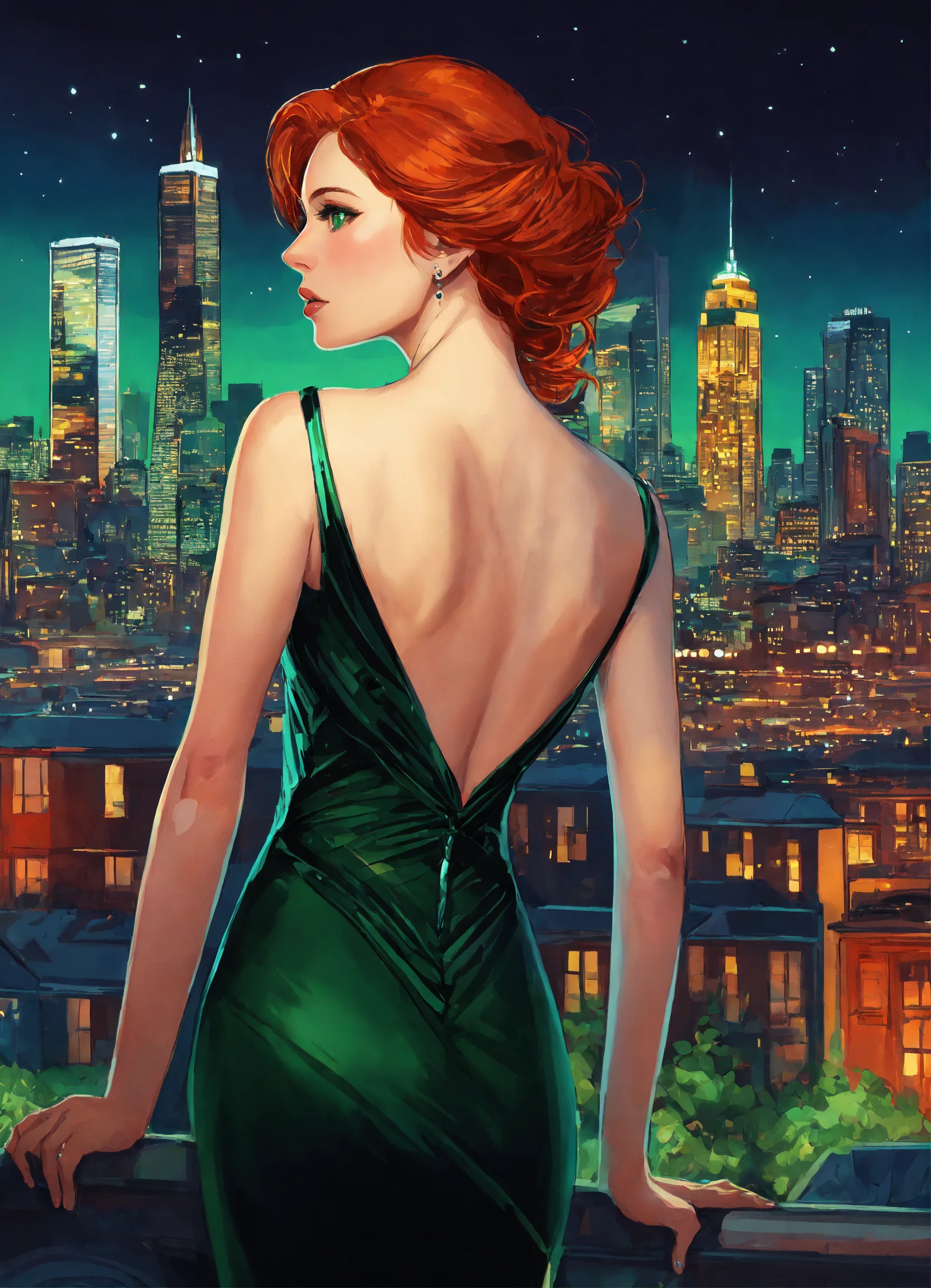 Lexica Redhead Woman