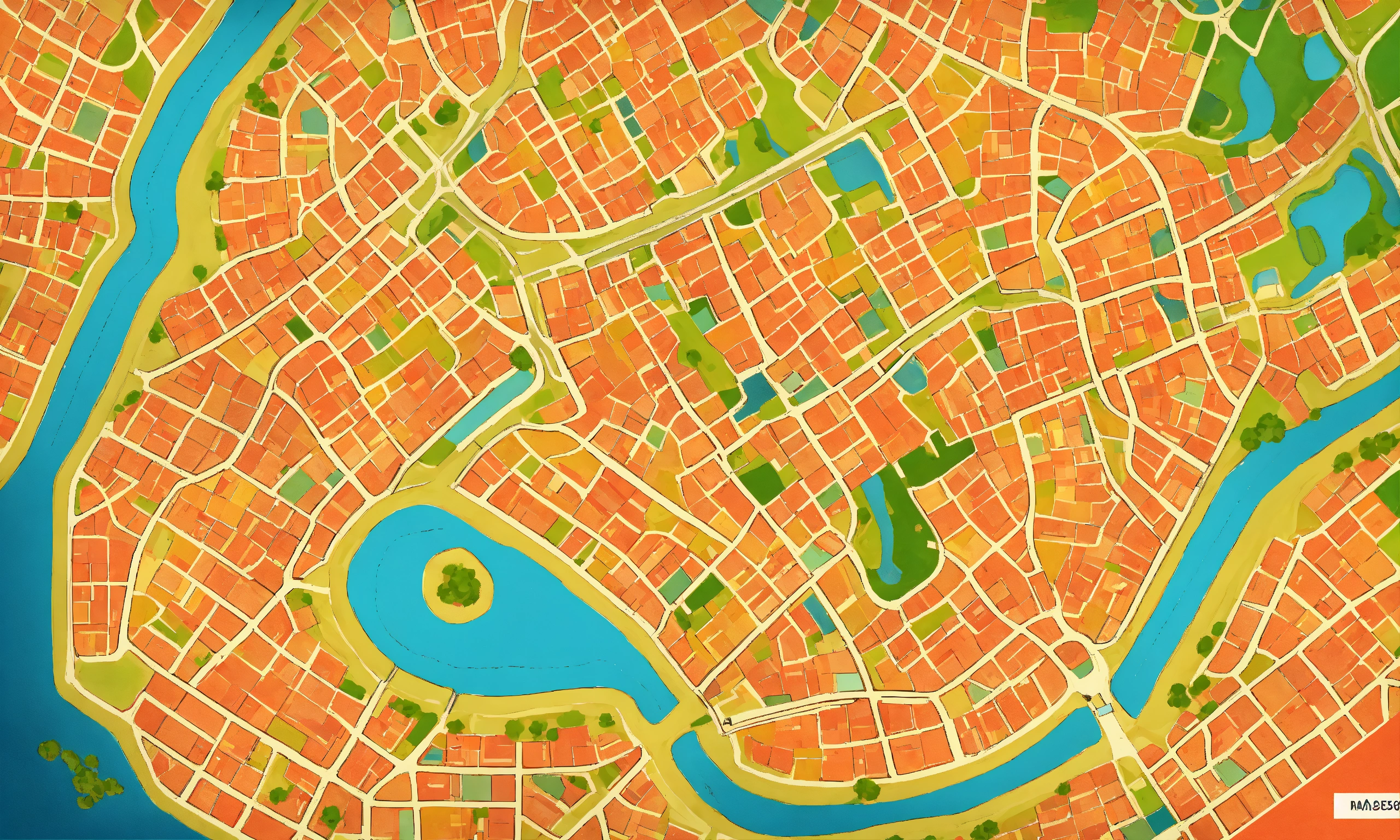 Lexica - Artistic and novel design template with a map of a ...