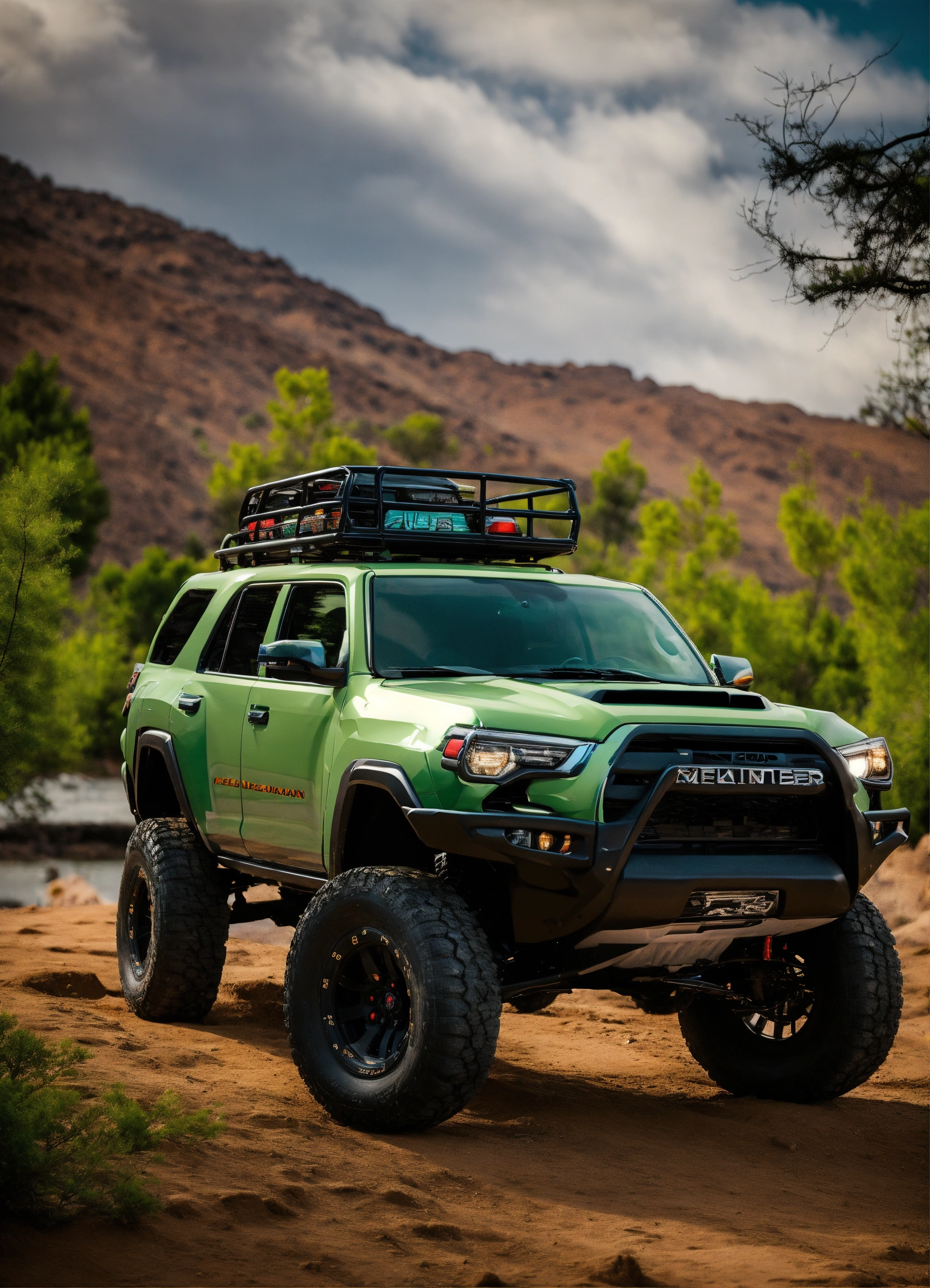 Lexica - Light Mellenium Jade 2023 Four runner, lifted
