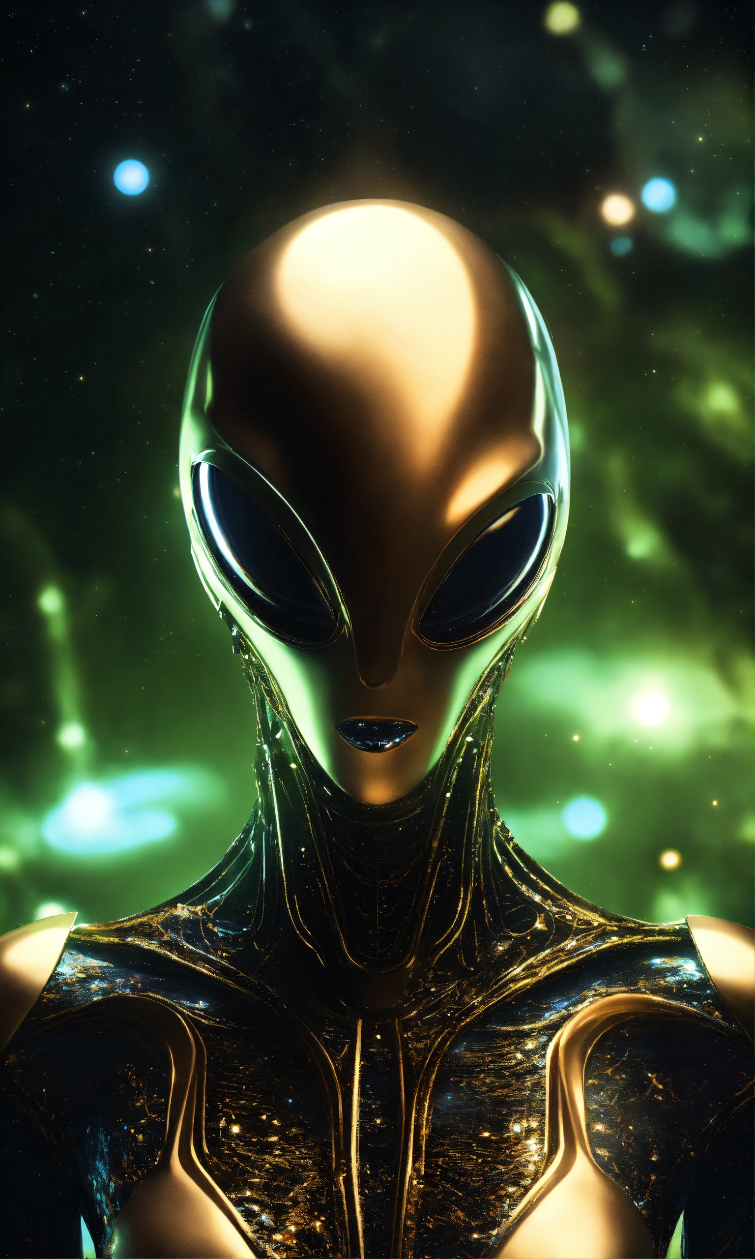 Lexica - Deep space, An ultra realistic photograph of unknown alien ...