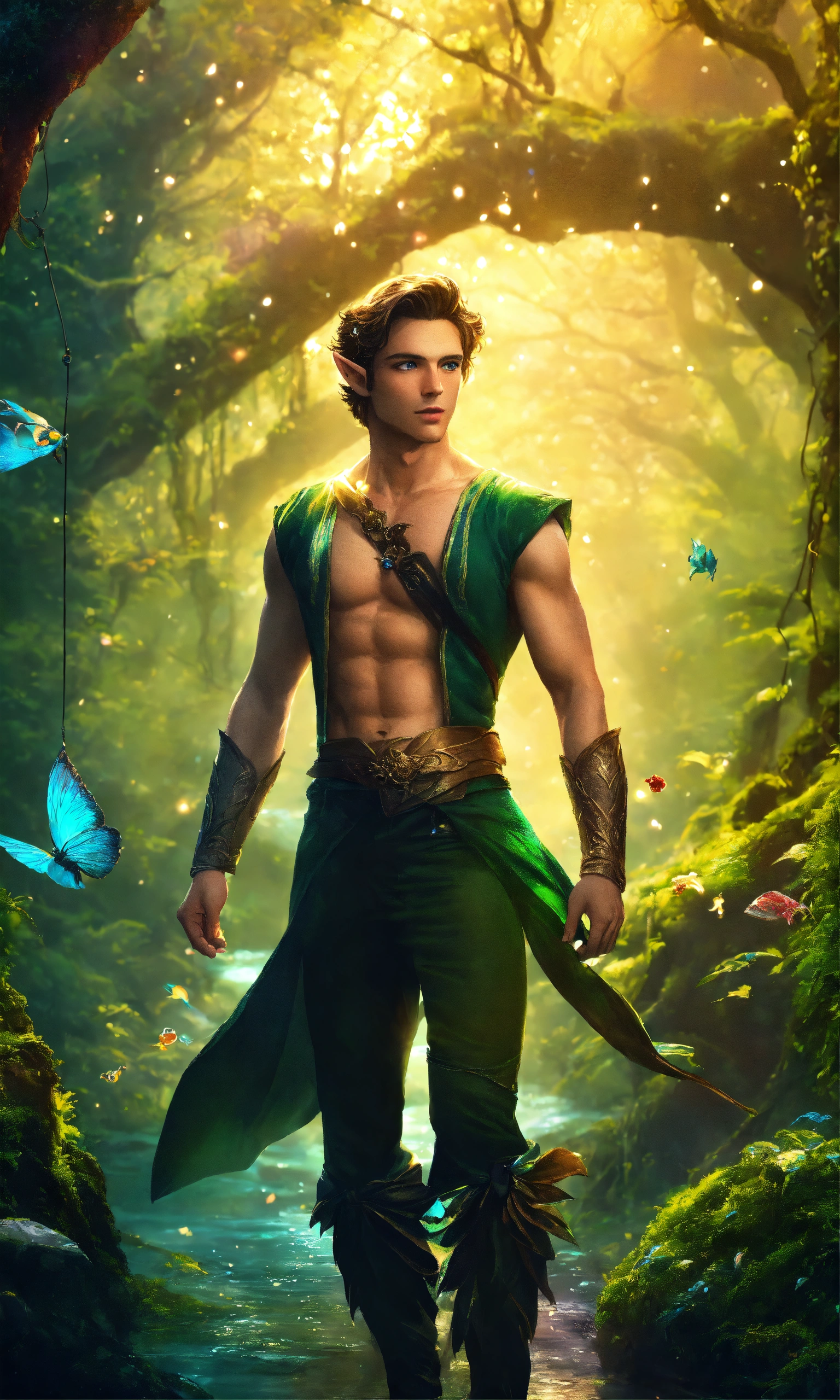 Lexica - Magic forest male elf , magic forest fairy , magic forest ...