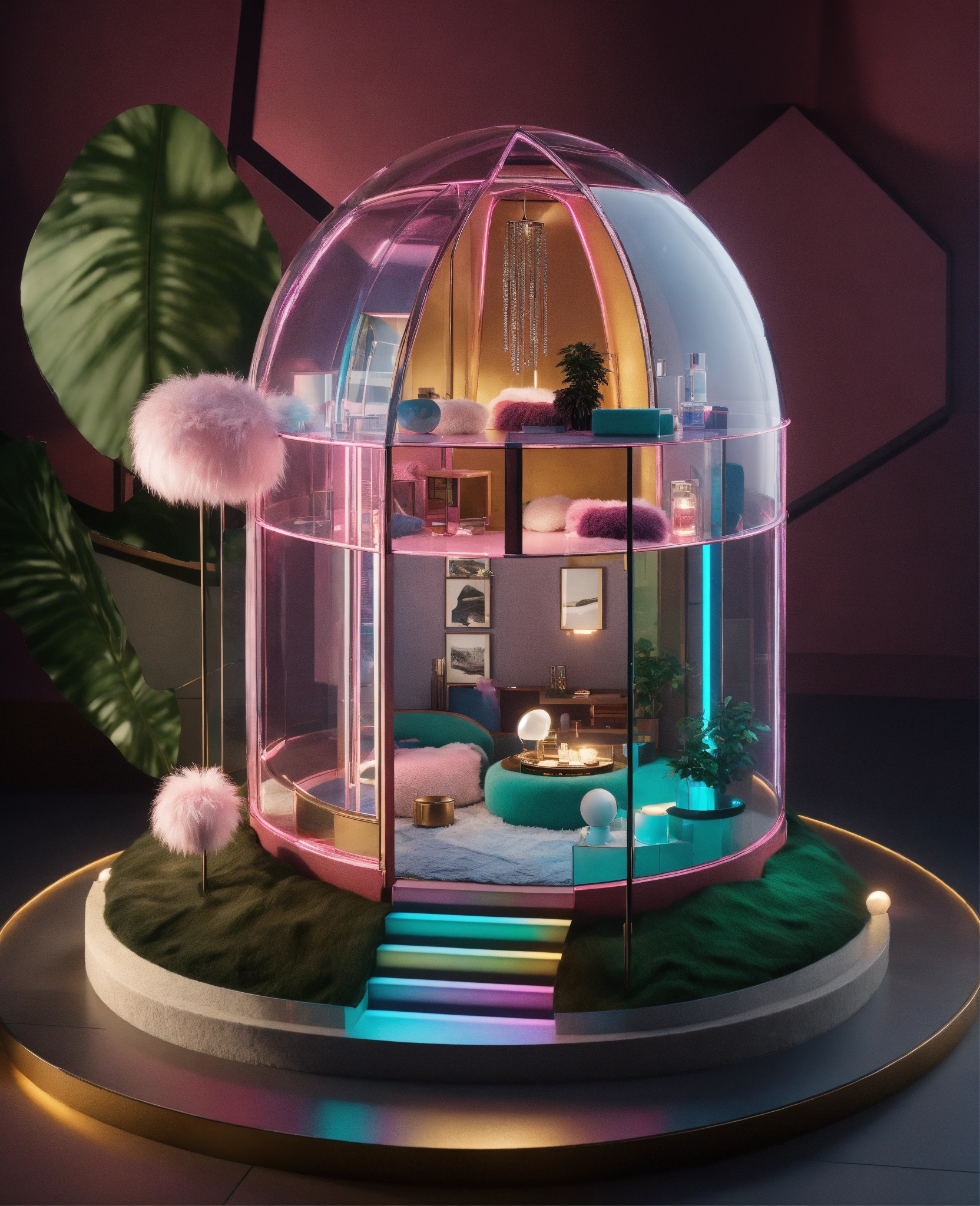 Lexica - House designed by Lempicka scent. design inspiration. Unreal ...