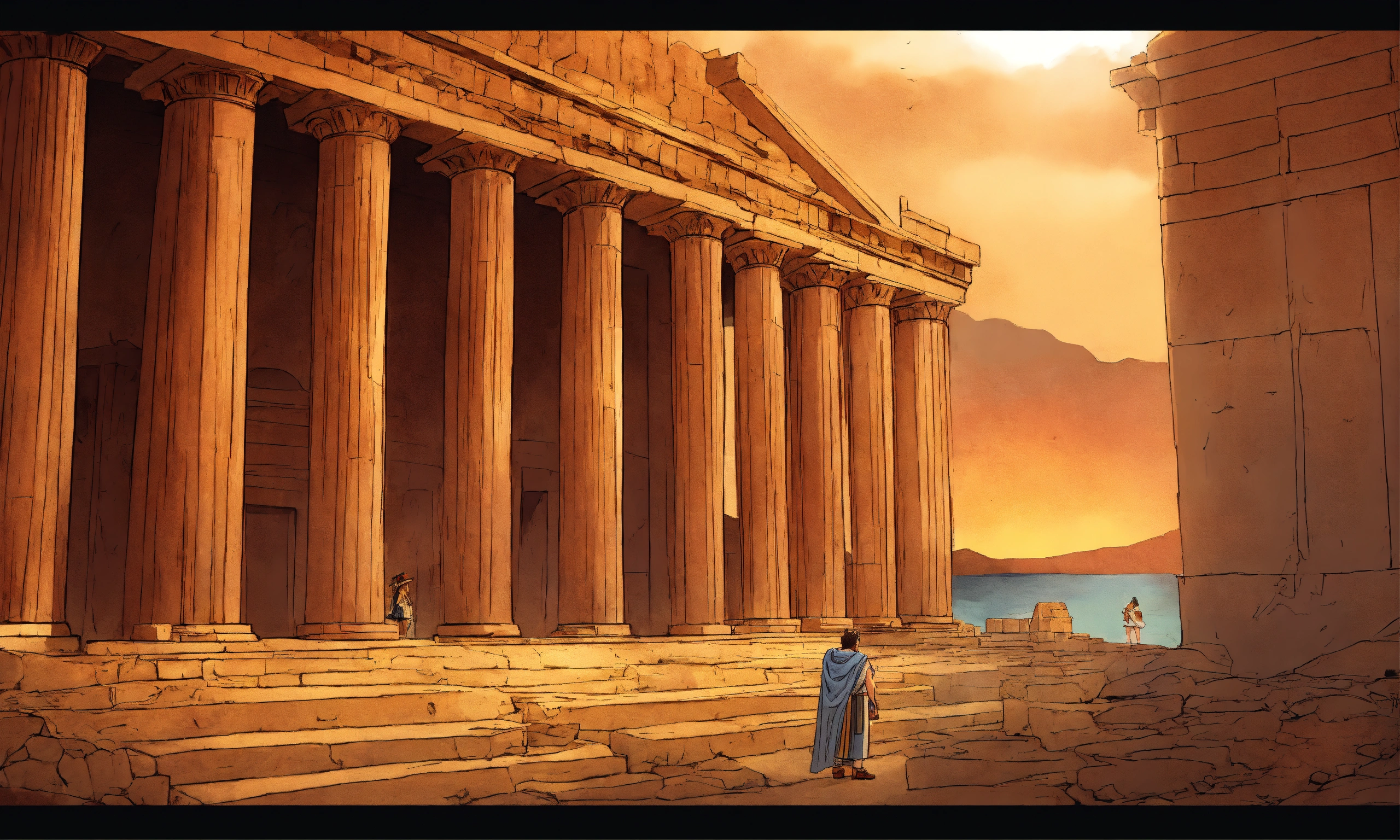 Lexica - Ancient greece underworld. comic