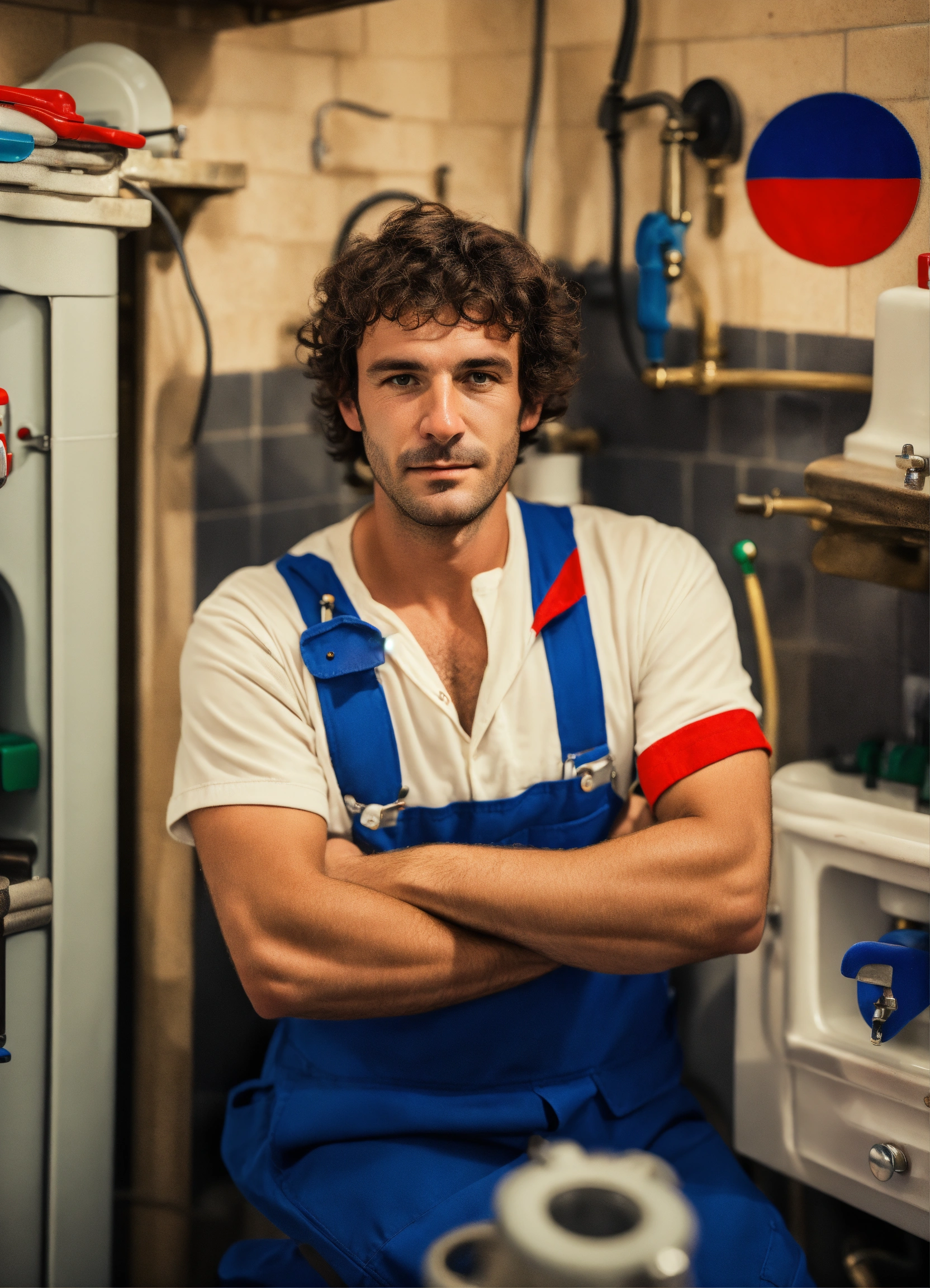 Lexica - French plumber who is working with things that refer to the ...