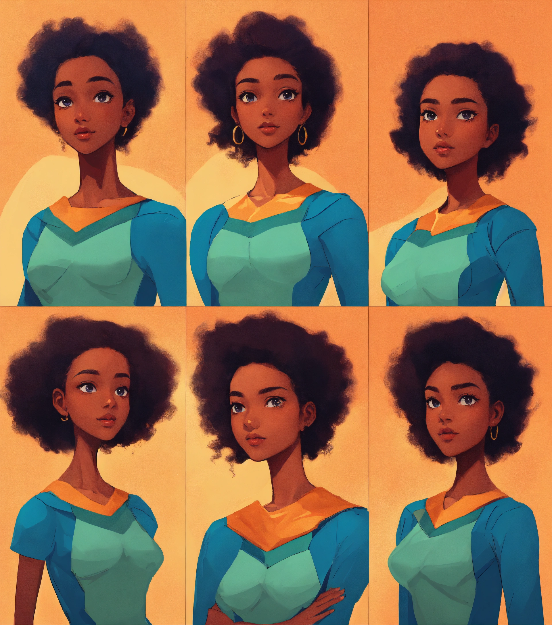 Lexica - A pretty young heros mutli-panel compositions detailed ...