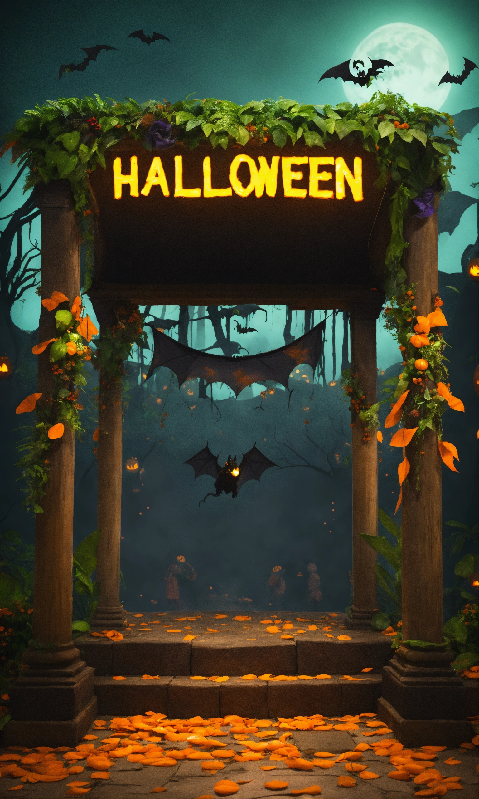 Lexica - Halloween jungle podium