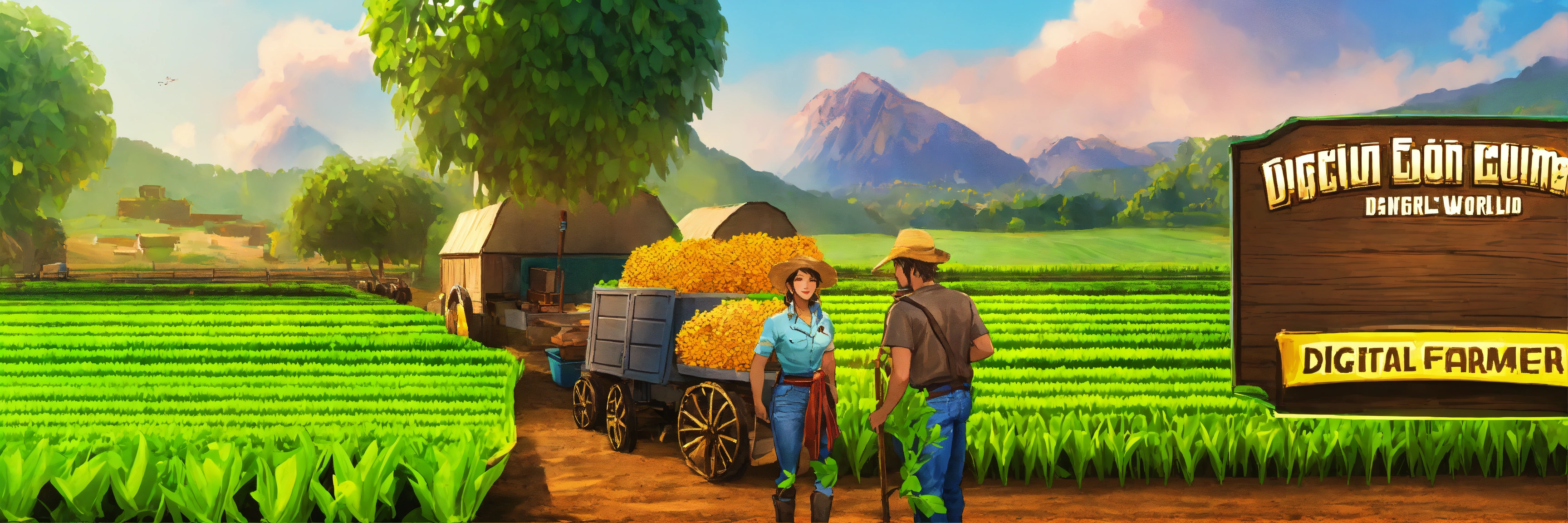Lexica - Digital farmer coins X digital world