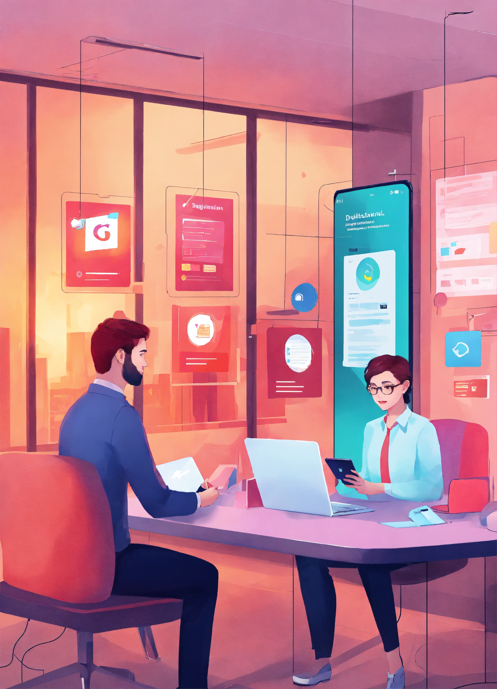 Lexica - CREATE A DEPARTMENT CALLED DIGITAL ATTENTION POINT, WHERE ...