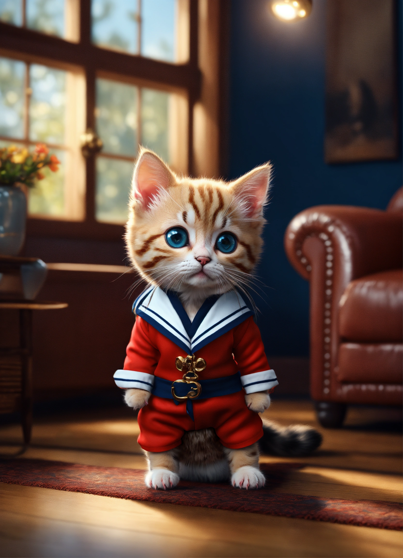 Lexica - Photorealistic final render of an adorable chibi kitten ...