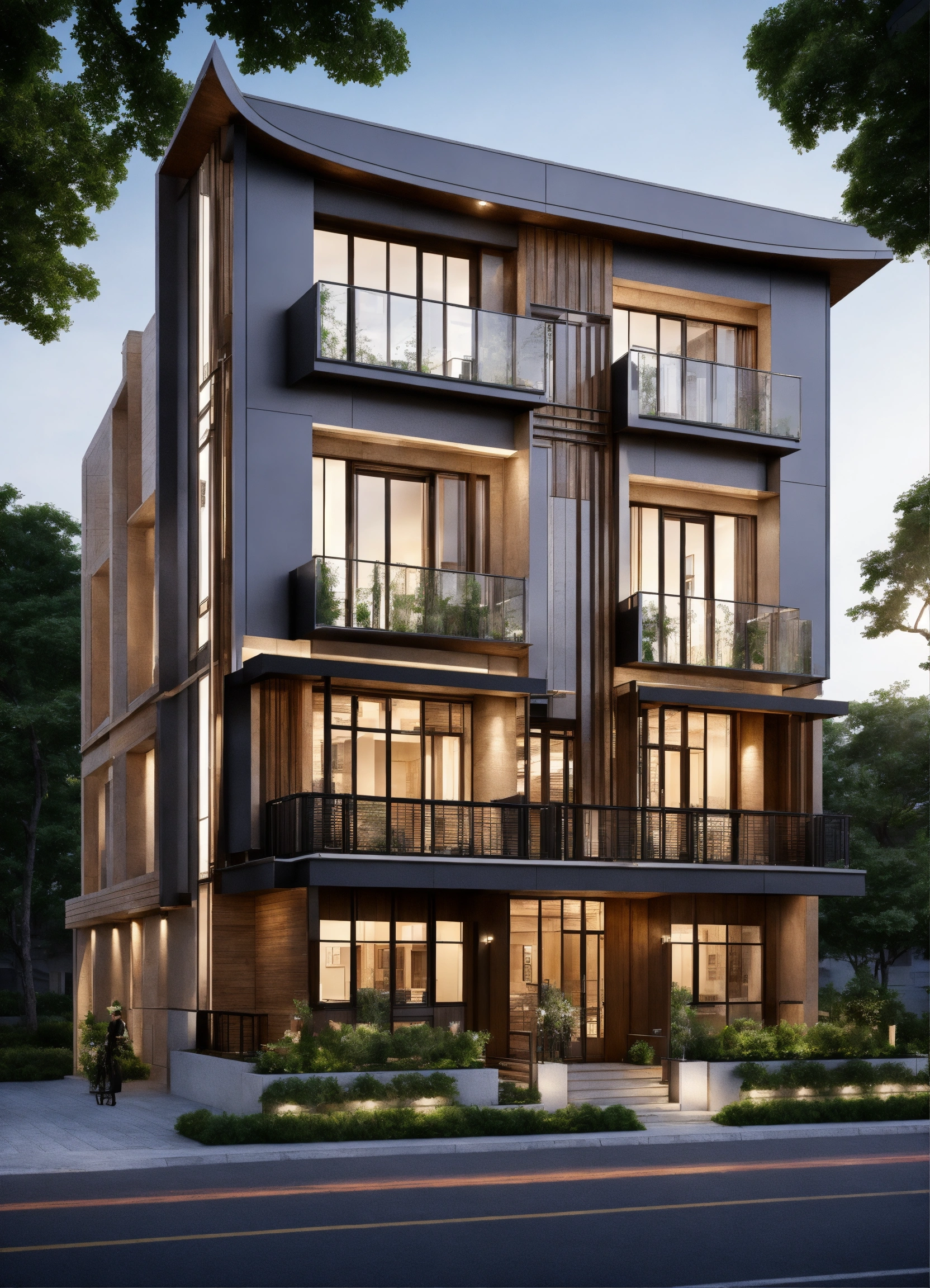 Lexica - Drawing inspiration from contemporary style, this three-level ...