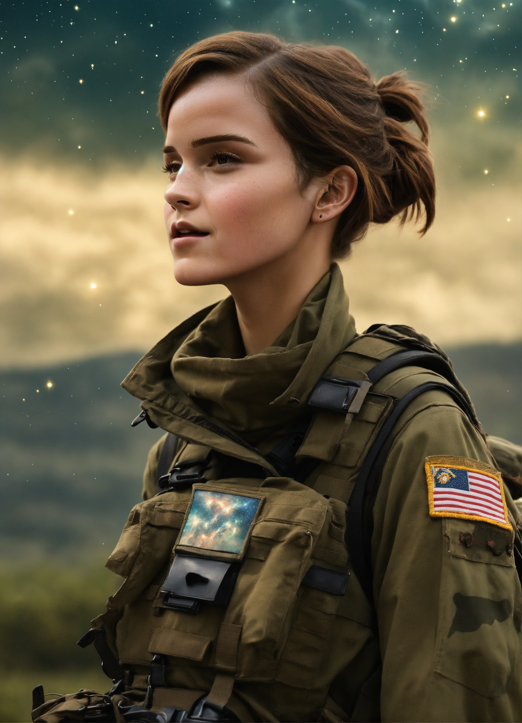 Lexica - A real photo of a girl who looks extremely like "Emma Watson ...