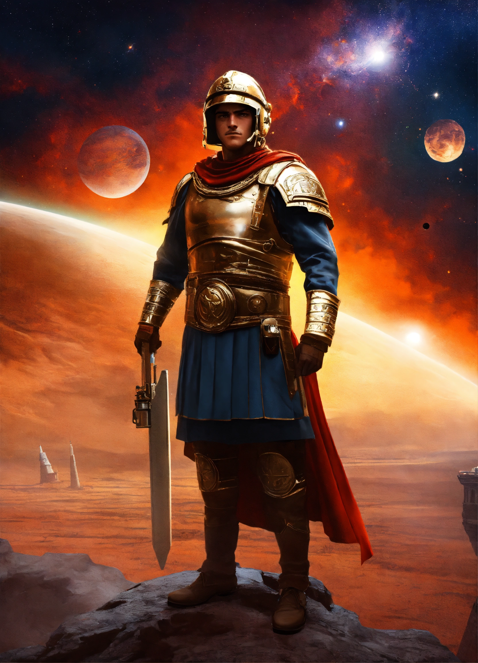 Lexica - Soldier of Roman empire in space age