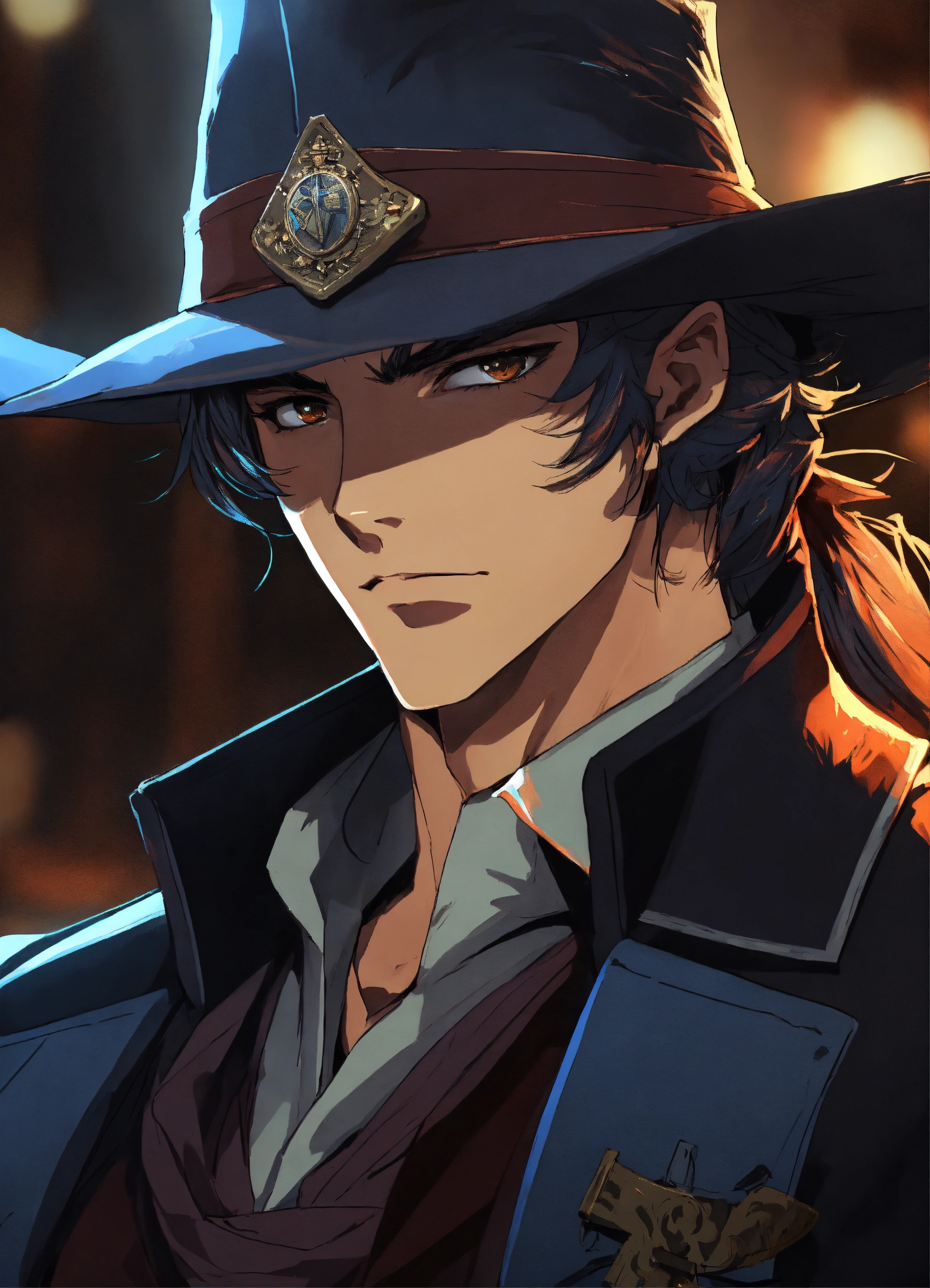 Lexica - Handsome male, wild west, portrait, trending pixiv fanboxe, 4k ...