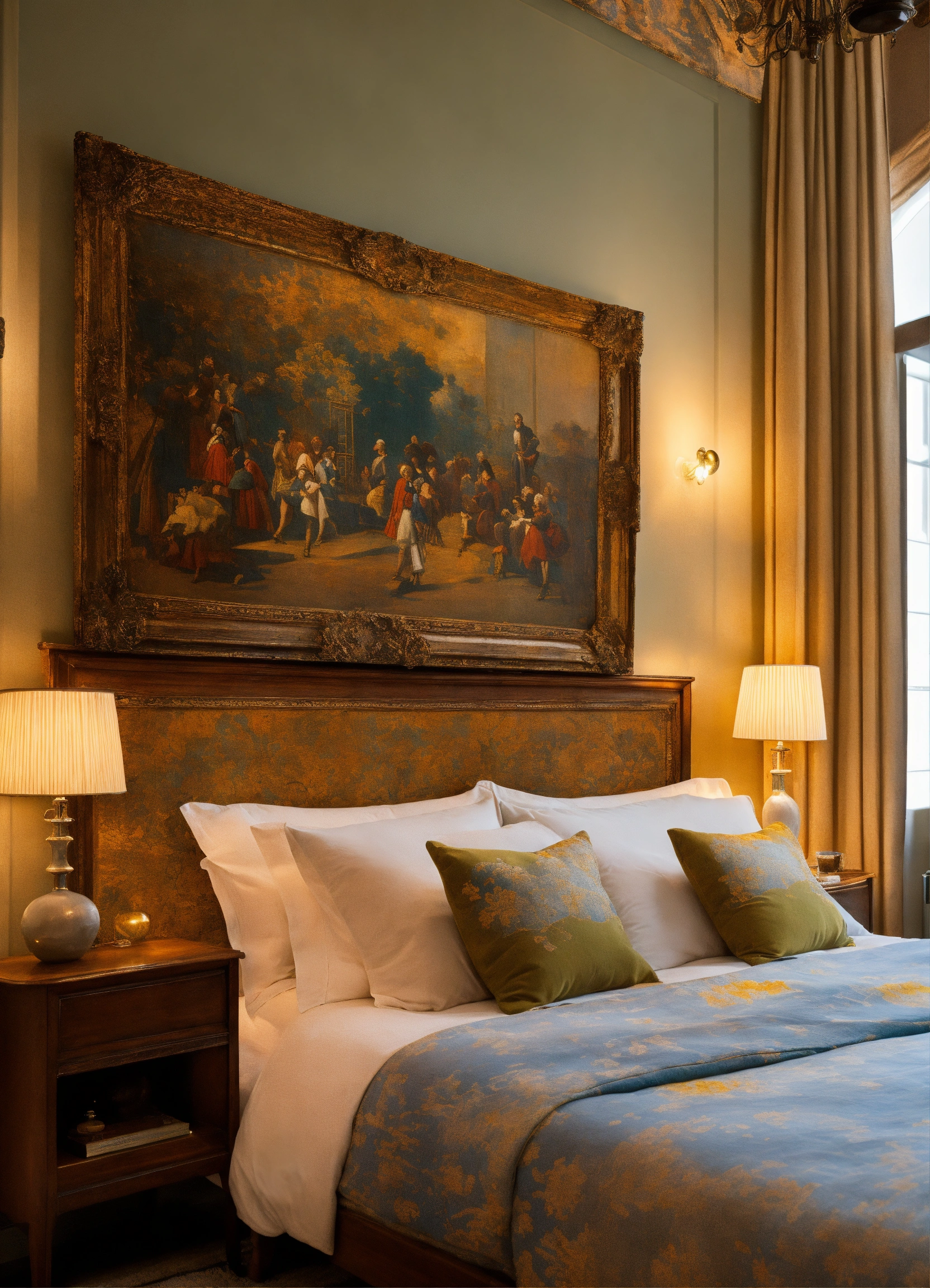 Lexica - A vintage and modern combine into comfortable bed room with ...