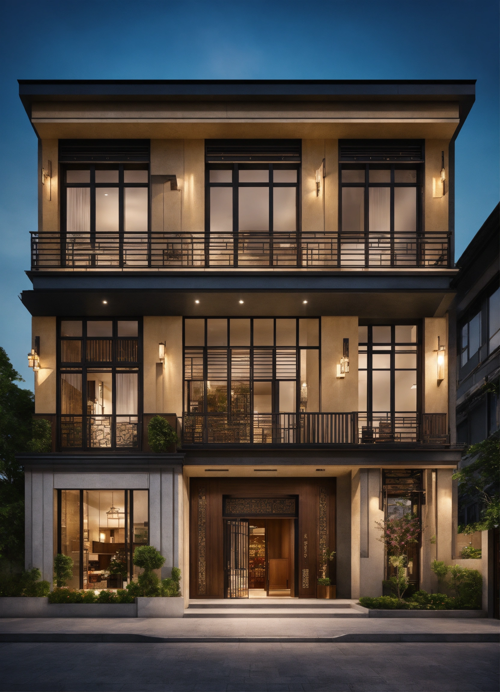 Lexica - Drawing inspiration from contemporary style, this three-level ...