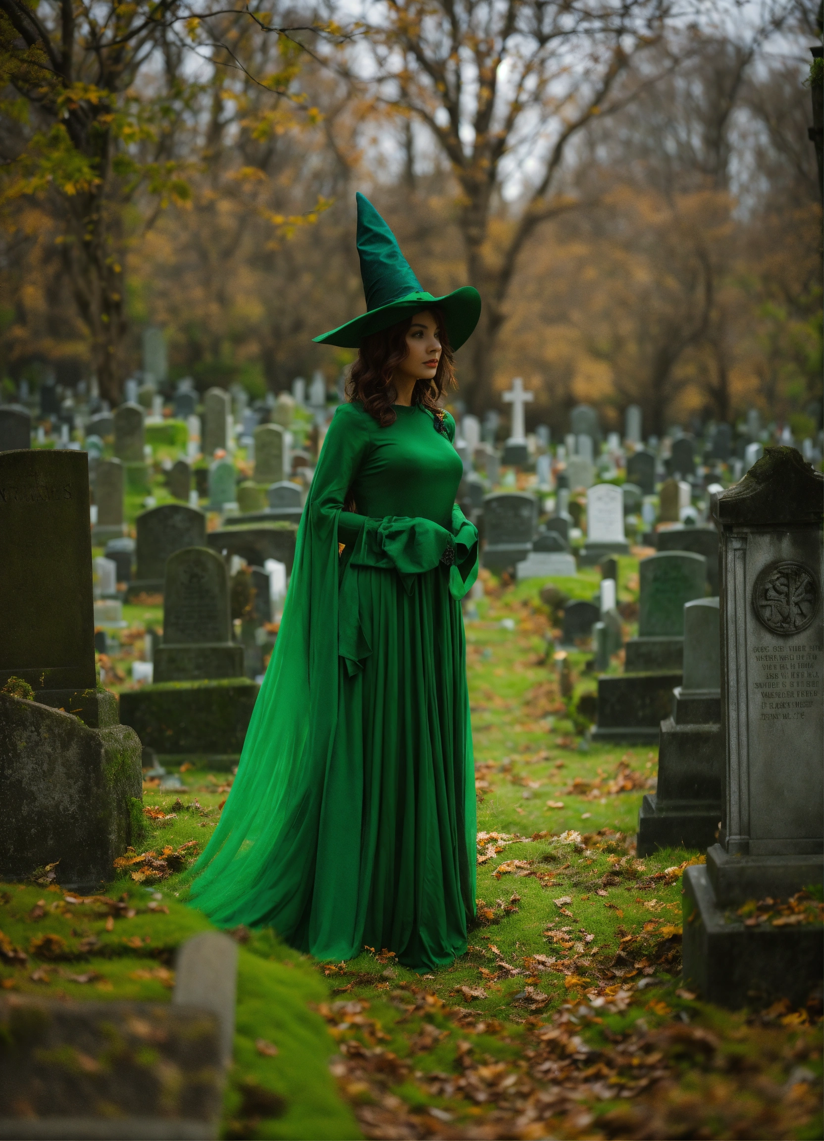 Lexica - Cemetary with green witches