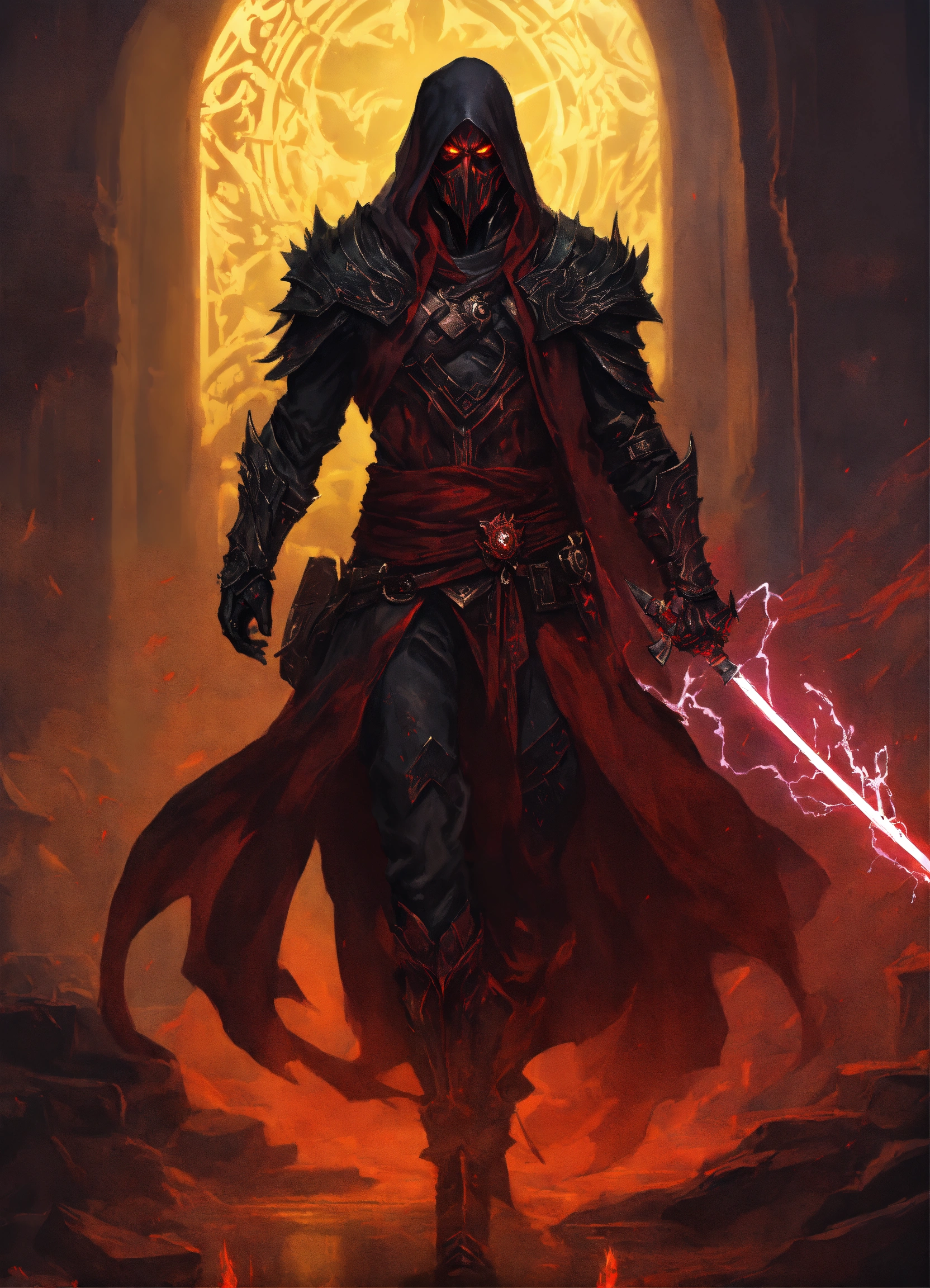 Lexica - Talon Wraith possessed a commanding presence, standing tall ...