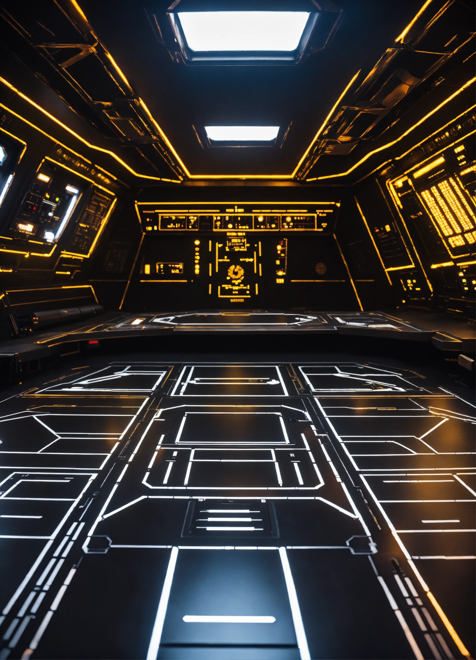 Lexica - Command deck of imperial star destroyer, star wars, reflective ...