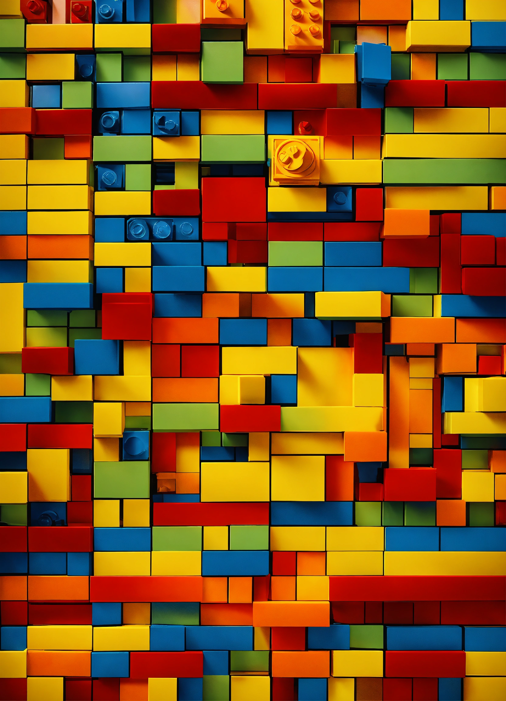 Lexica - LEGO pattern, 3D