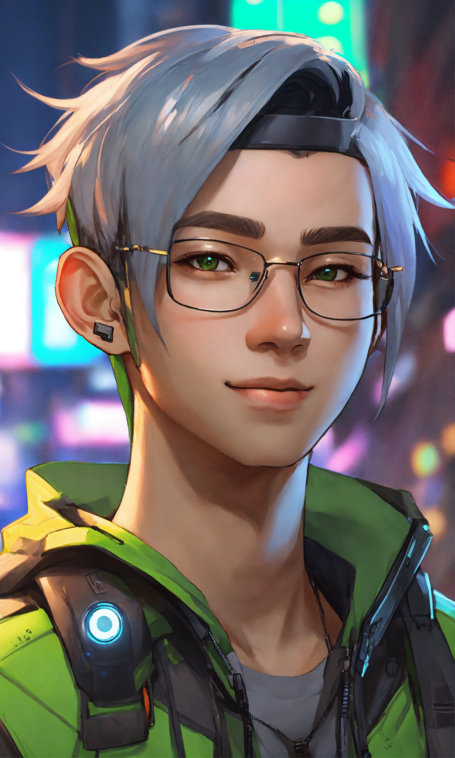 Lexica - Overwatch art style, highly detailed portrait, medium shot, a ...