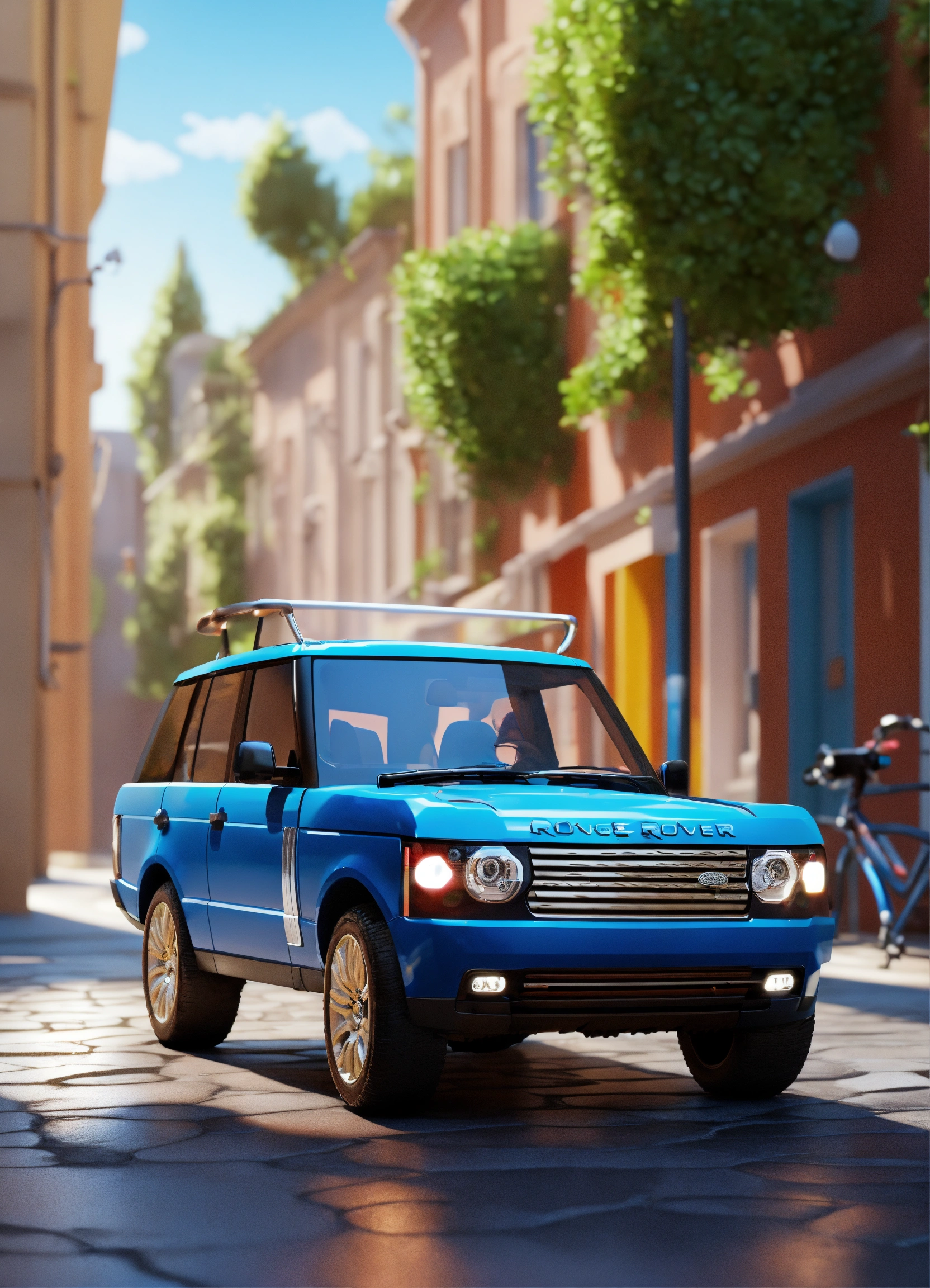 Lexica - A small Range Rover for kids to play , without a front window ...