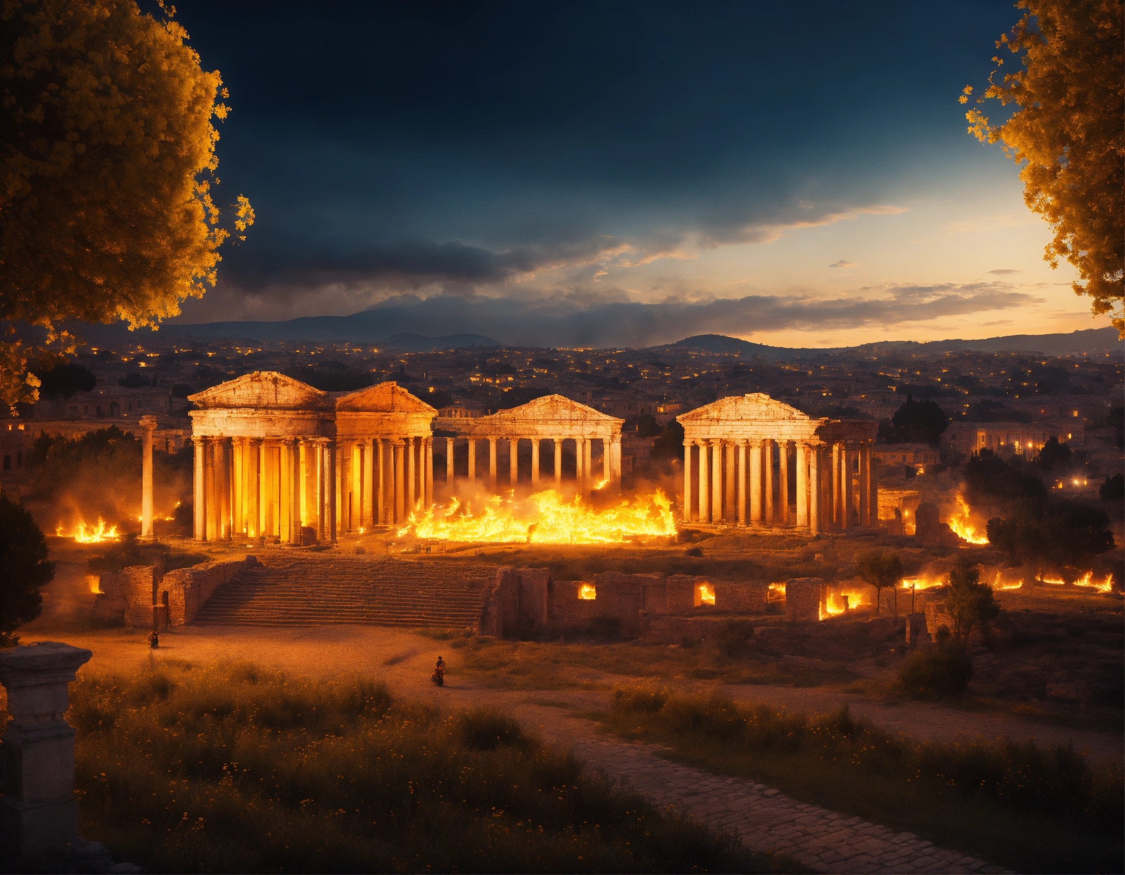 Lexica - A realistic and super-detailed photo from far away of a very ...