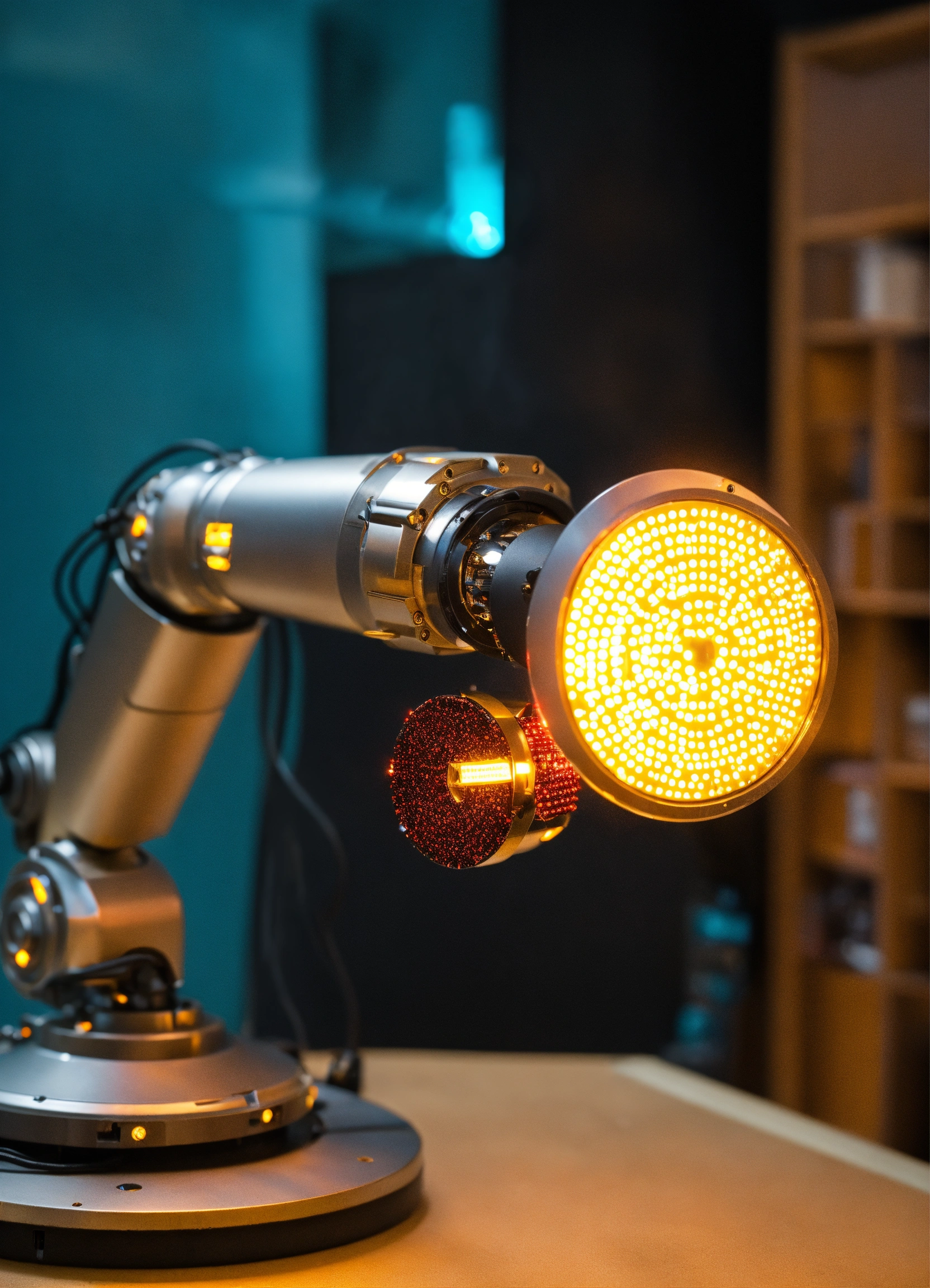 Lexica - TURNING BLINGING SIGNAL LIGHT ON ROBOT ARM