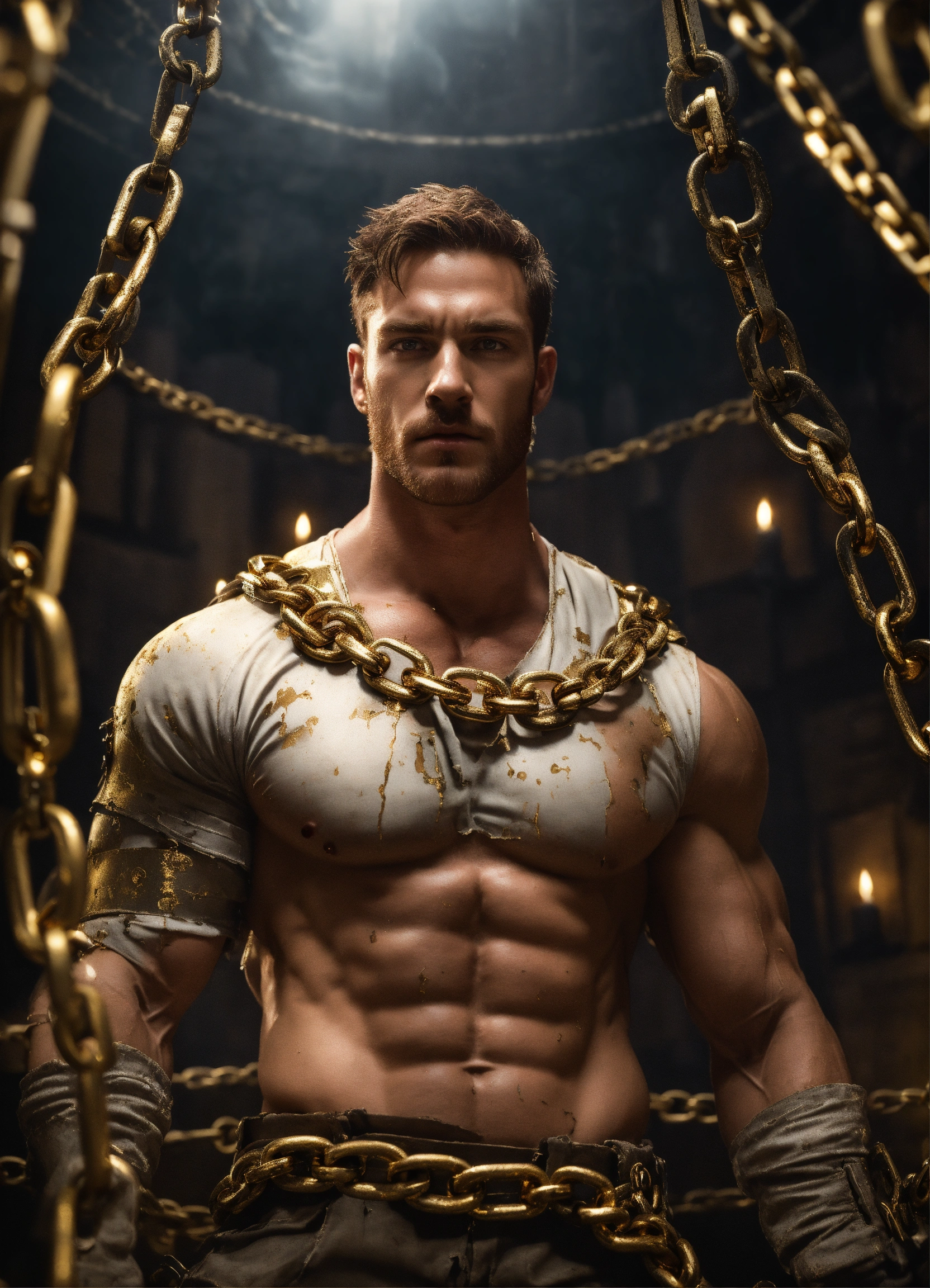 Lexica - Full body strong huge muscular handsome young white god ...