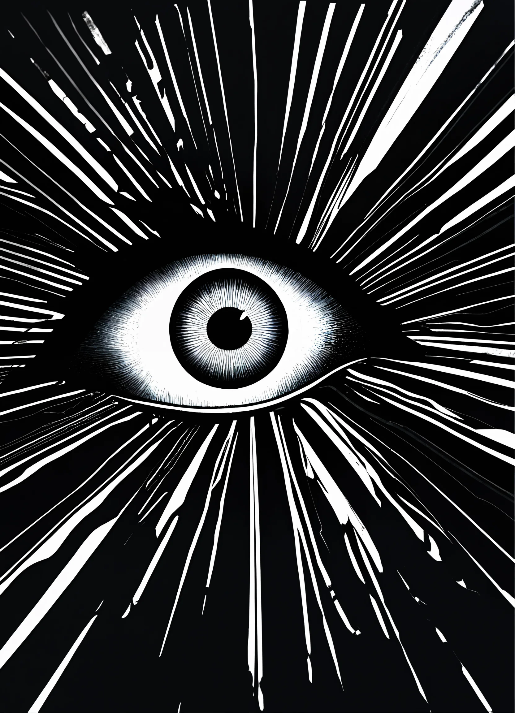 Lexica - It could be a graphic of an eye representing vision or a ...