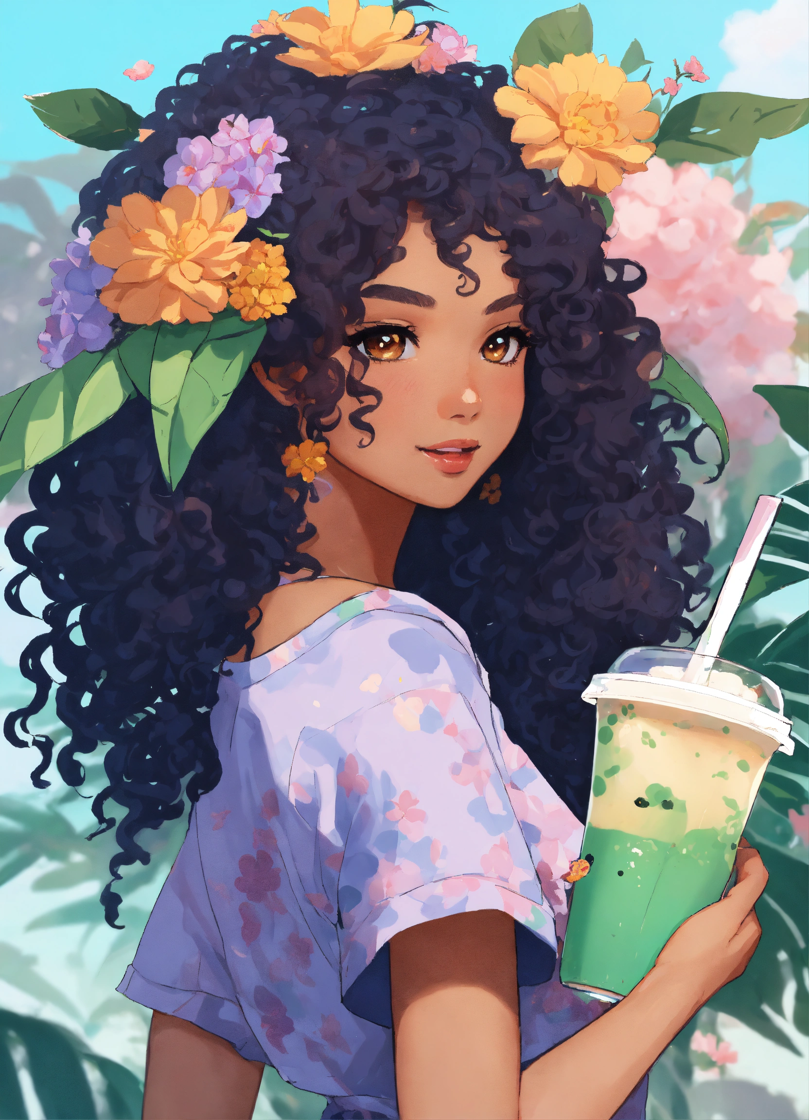 Lexica - Text boba tea, cute, beautiful, feminine, sporty, gym exercise ...